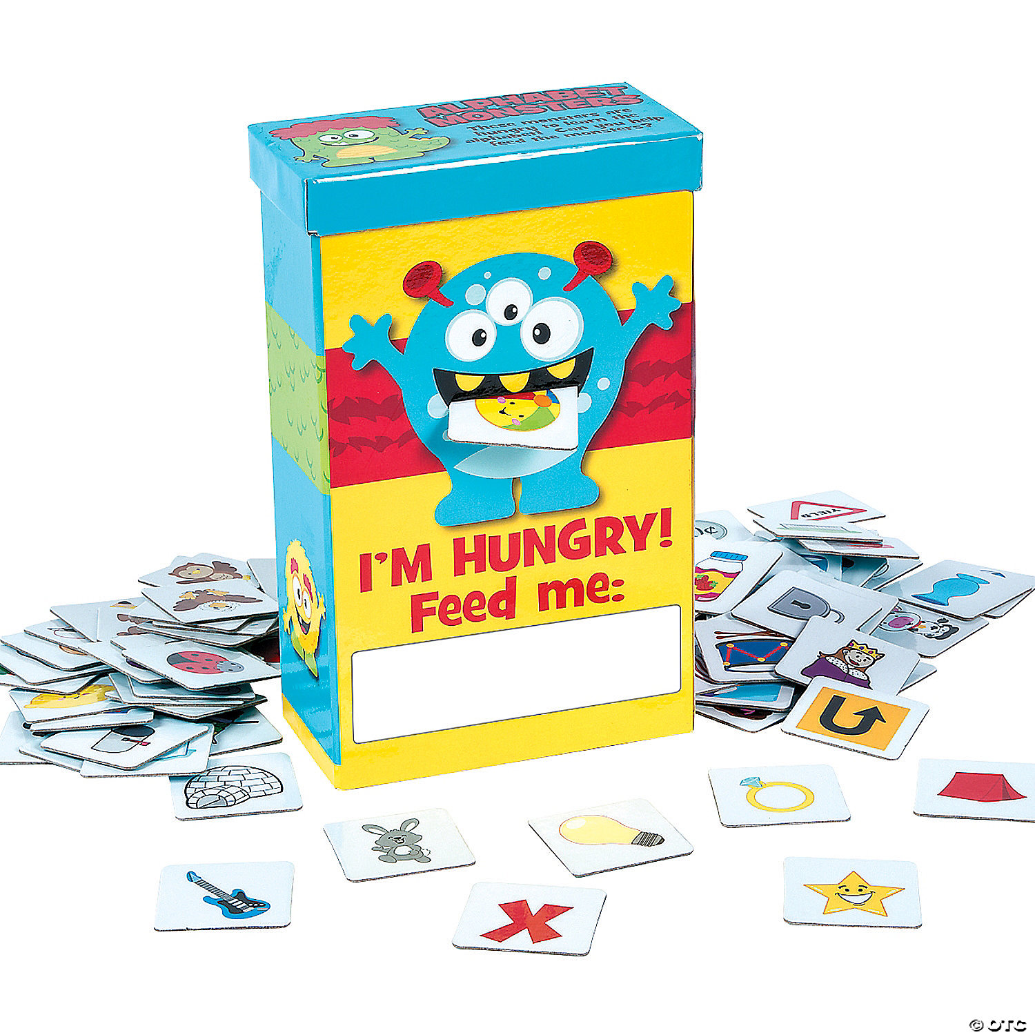 Cardboard Alphabet Monster Game | Fun Express