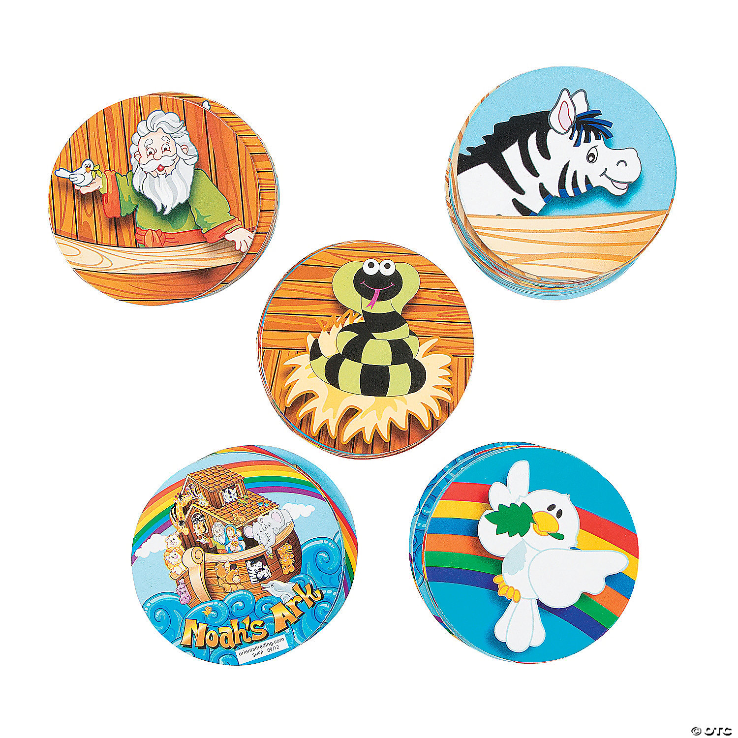 Cardboard Noah’s Ark Matching Game | Fun Express