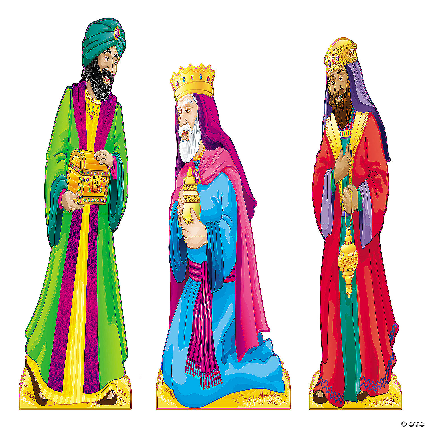 Cardboard Three Wise Men Stand-Ups | Fun Express