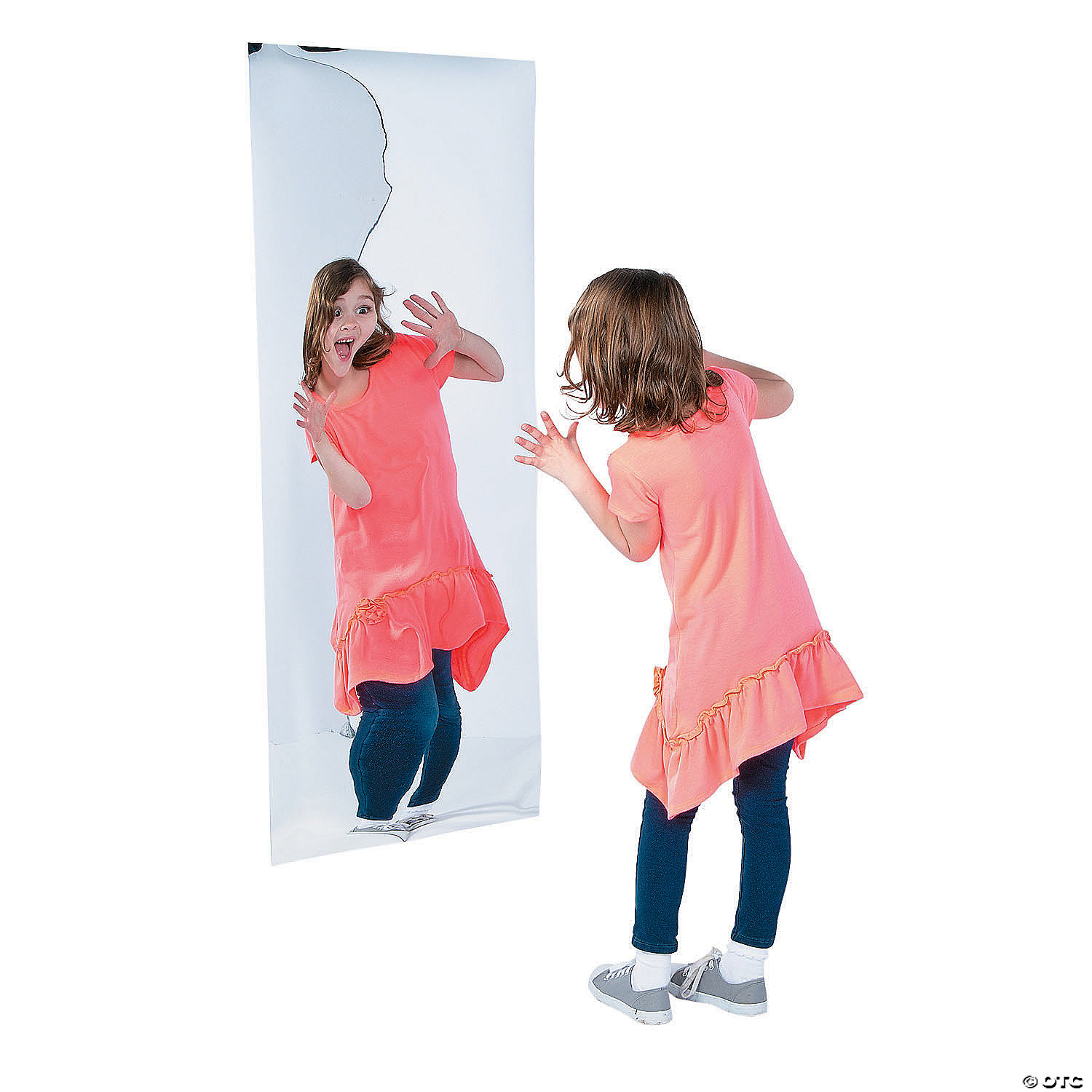 Carnival Fun House Mirror Decorating Kit | Fun Express