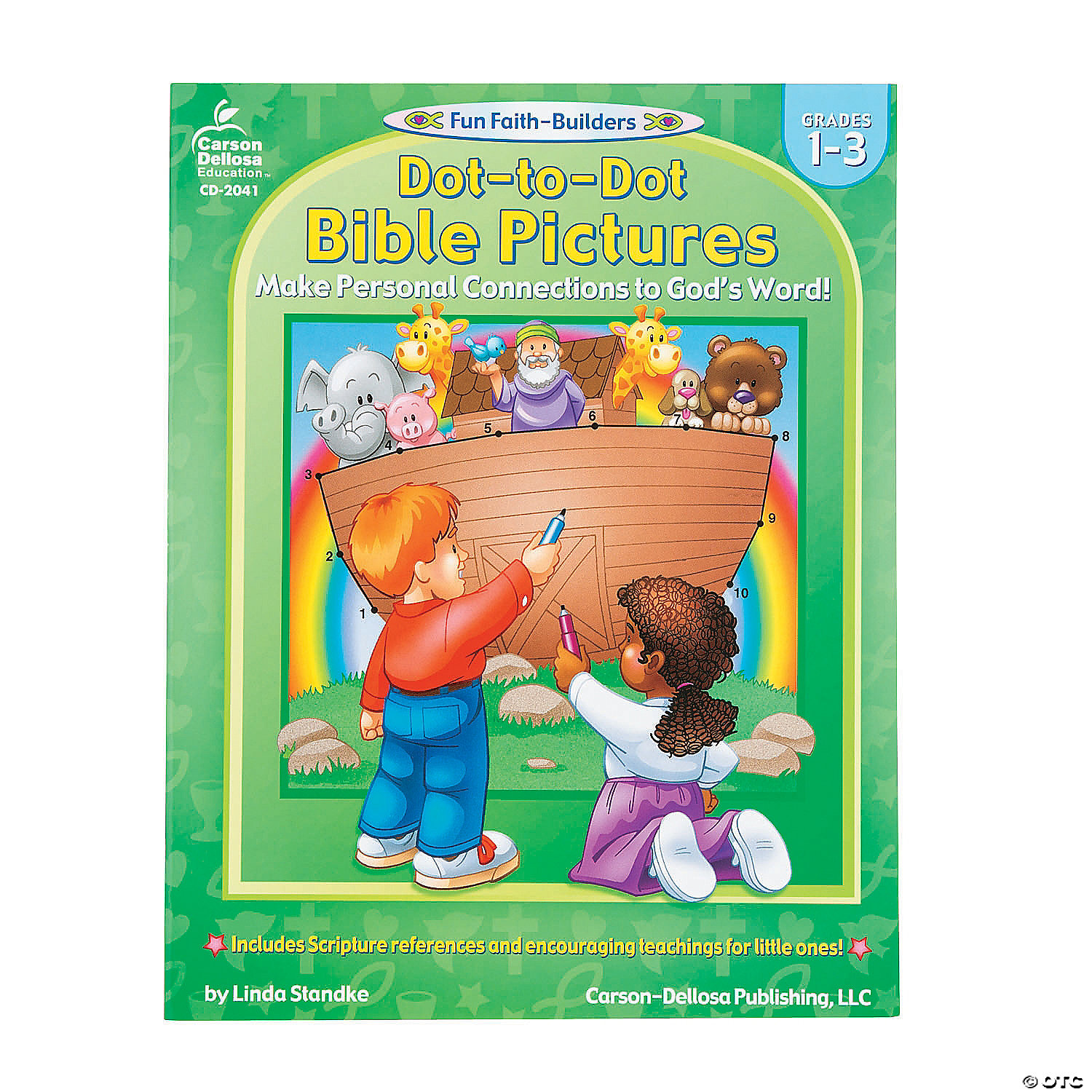 Carson-Dellosa™ Bible Dot-To-Dot Activity Book - Grades 1-3 | Fun Express