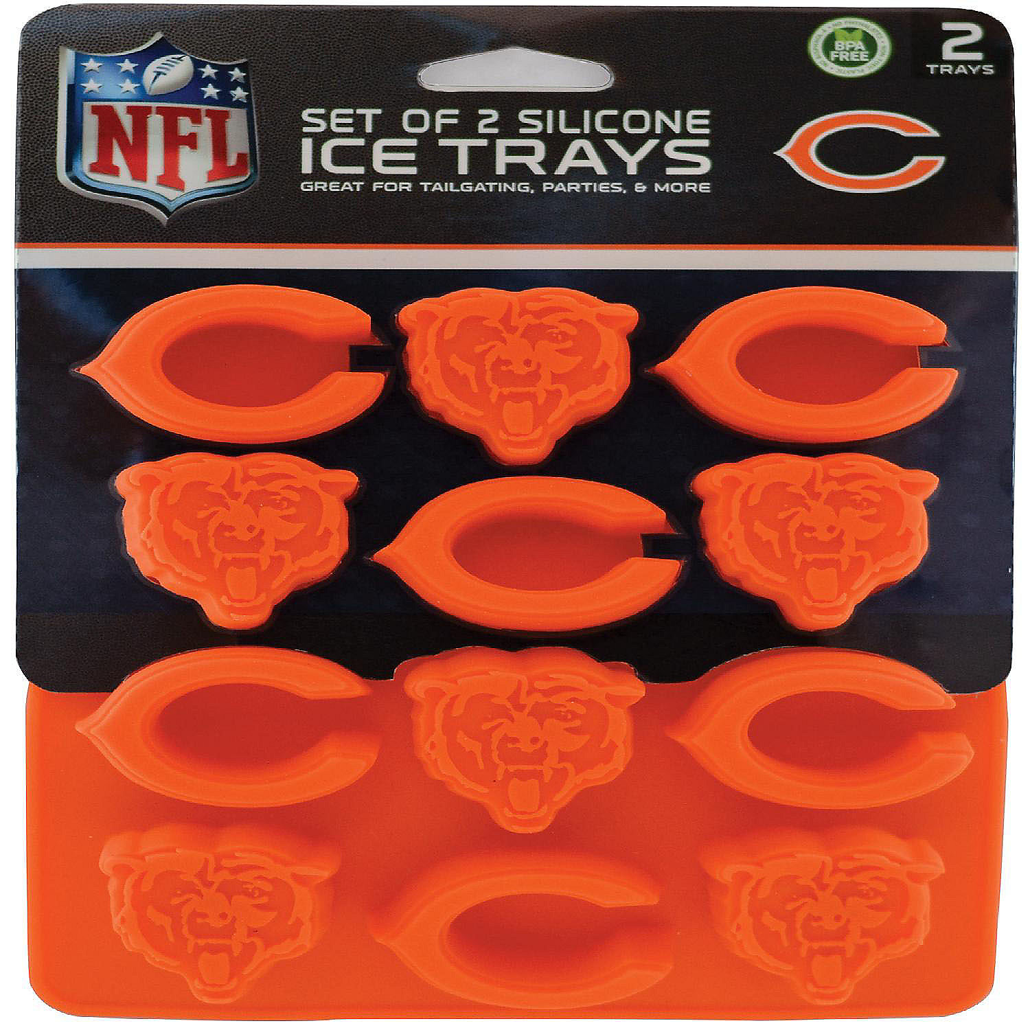 Chicago Bears Ice Cube Tray | Oriental Trading