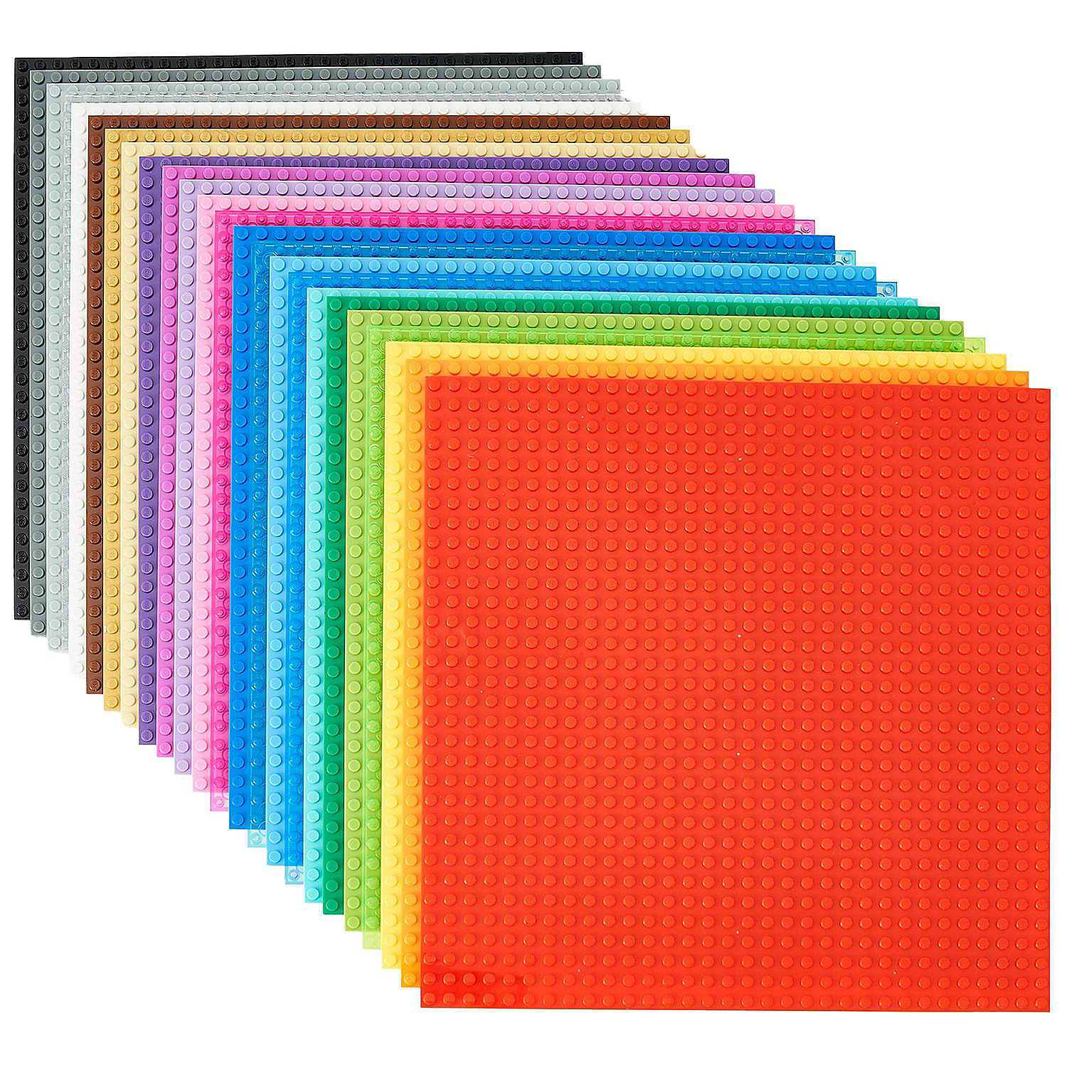 Classic Stackable Baseplates, For Building Bricks, Bases for Tables ...