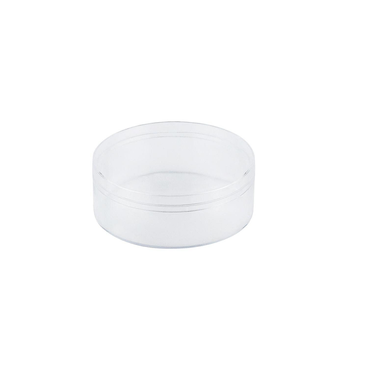 Clear Acrylic Round Boxes pack of 24 | Oriental Trading