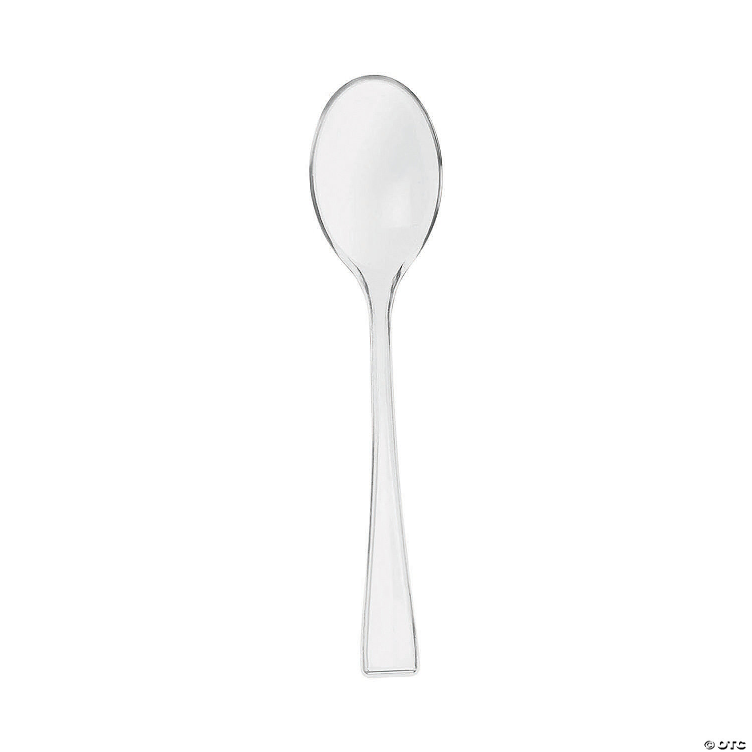 Clear Mini Plastic Disposable Tasting Spoons (408 Spoons) | Oriental ...