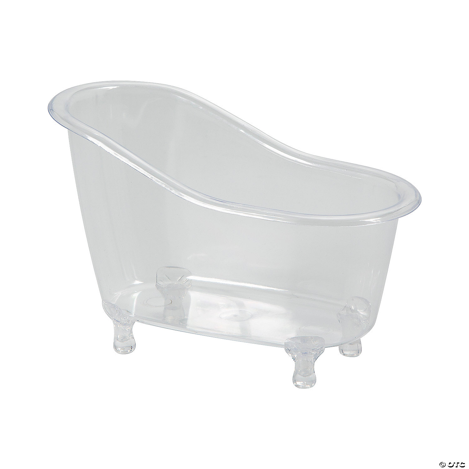 Clear Plastic Bathtub Containers
