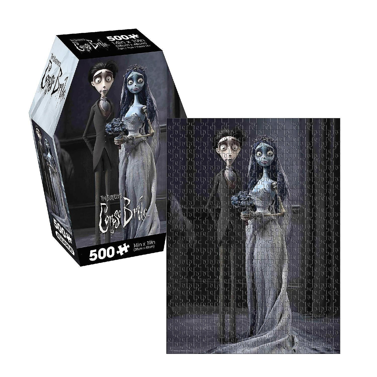Corpse Bride Coffin Box 500 Piece Jigsaw Puzzle | Oriental Trading