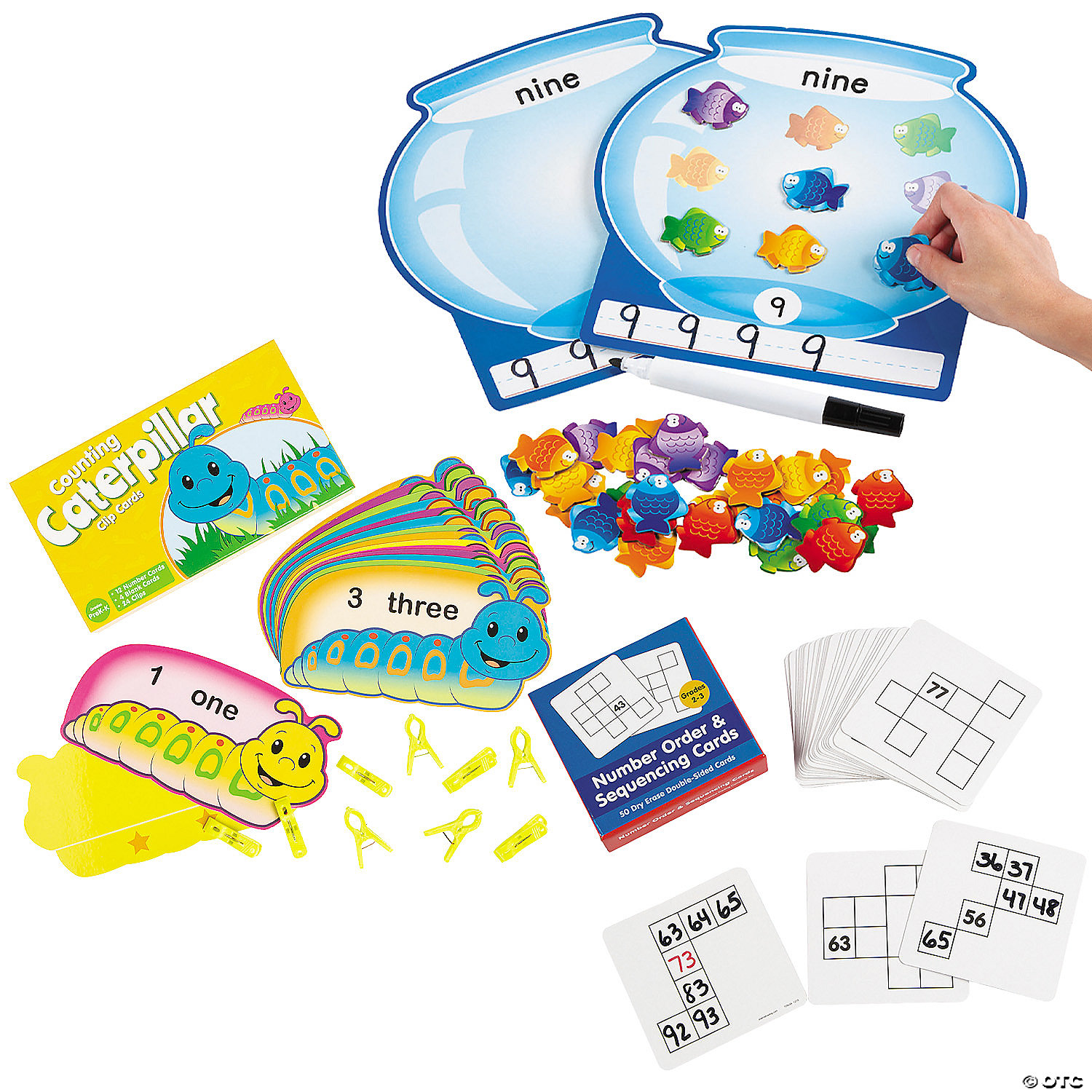 Counting Educational Kit - 340 Pc. - Discontinued