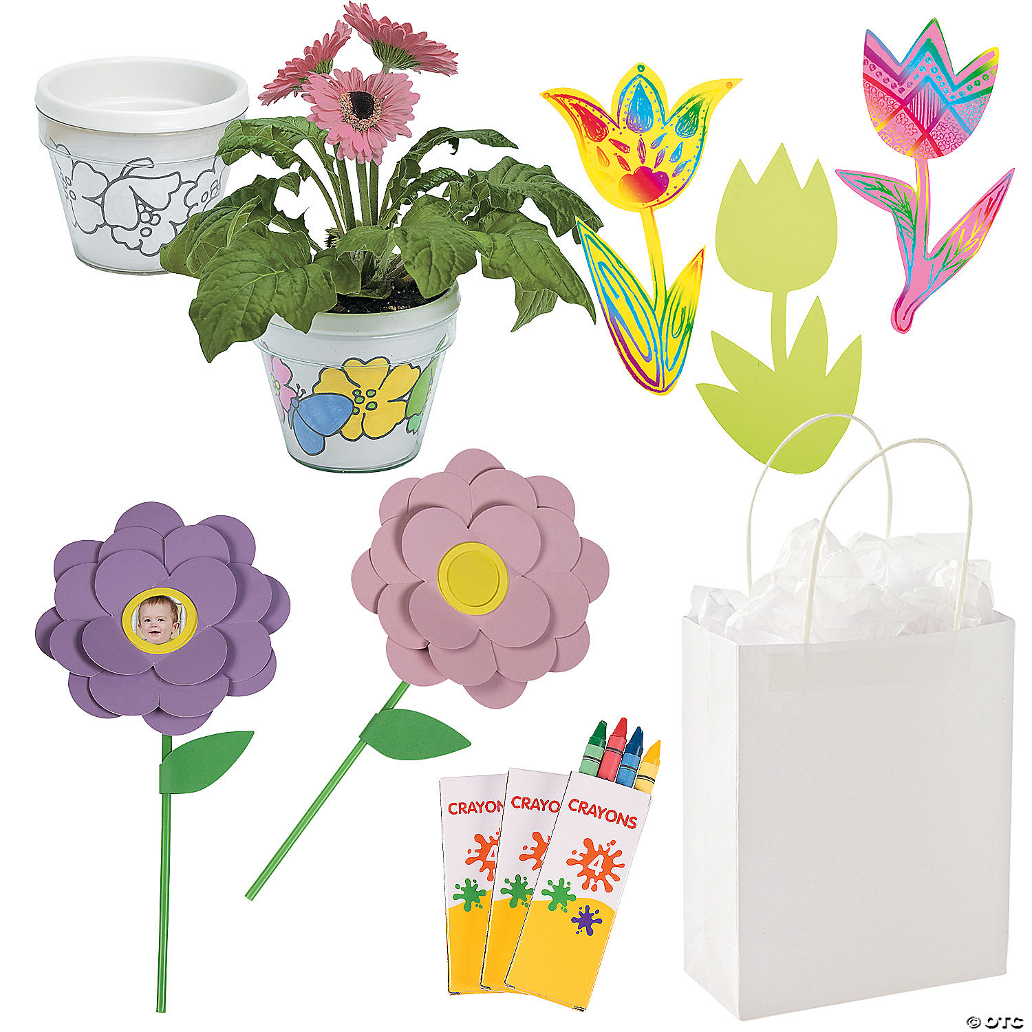 Crafts May Day Bag Kit for 12