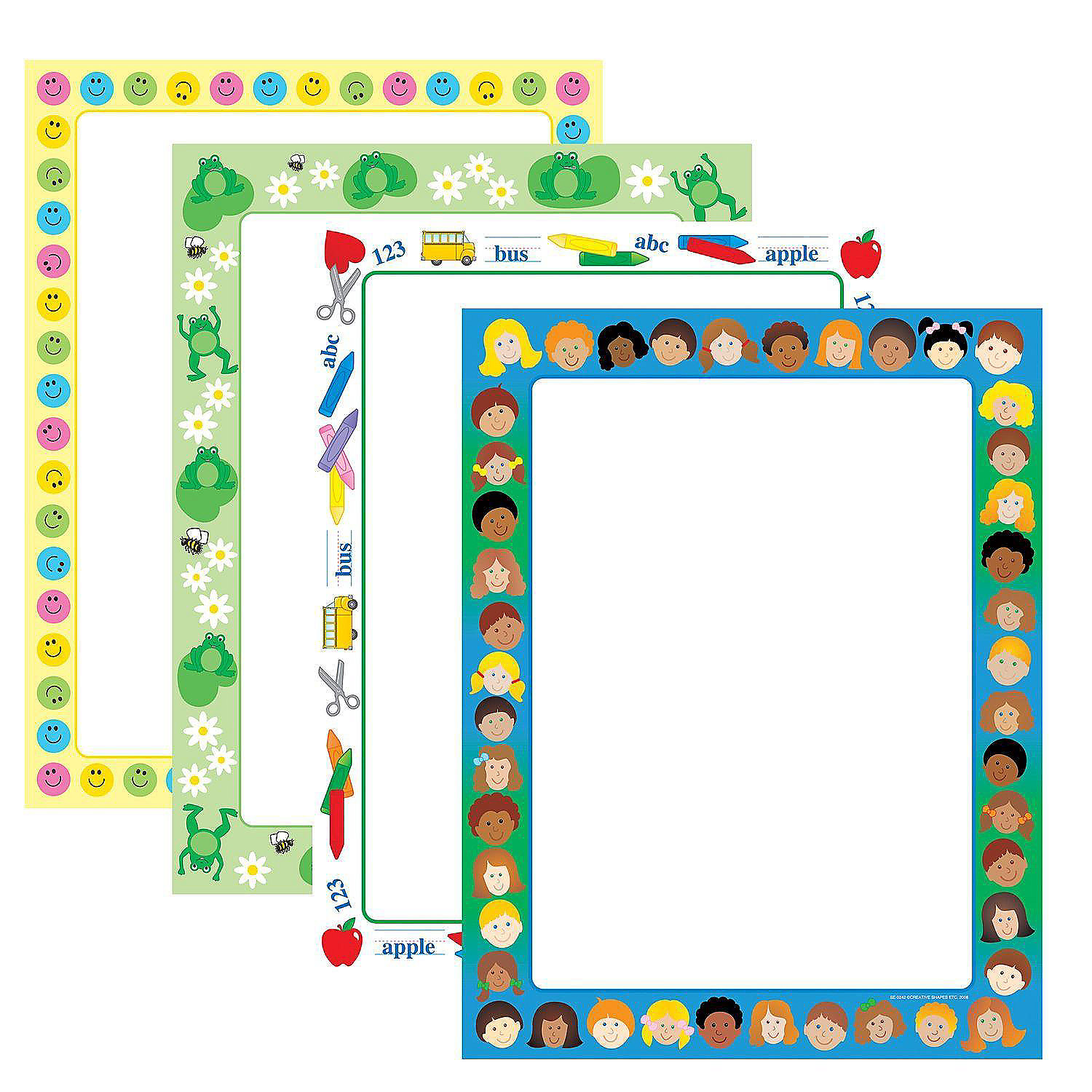 Creative Shapes Etc. - Computer Paper Set - Teachers Delight
