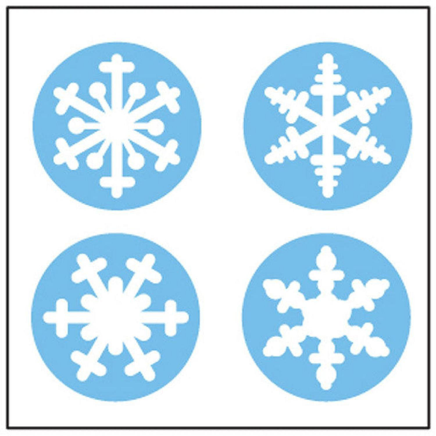 Creative Shapes Etc. - Incentive Stickers - Snowflake