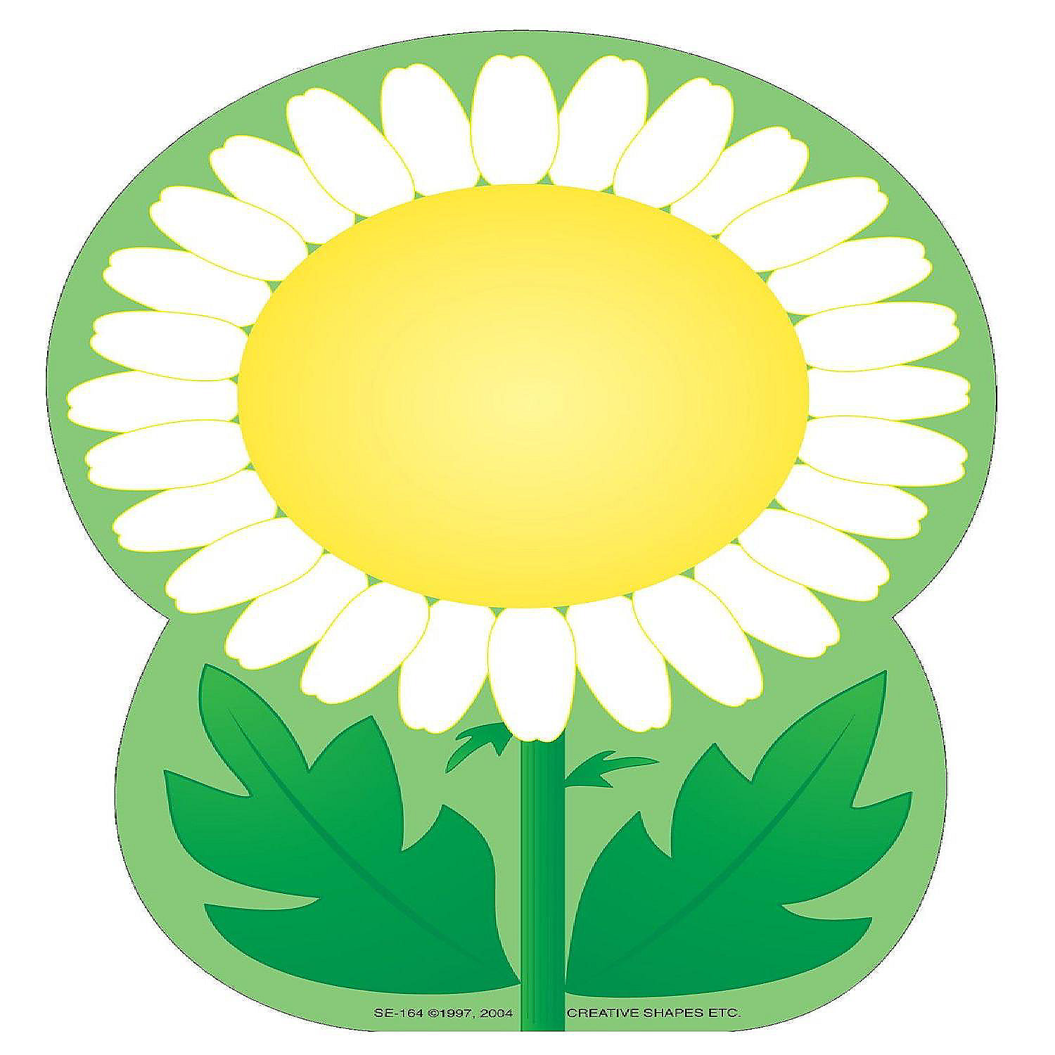 Creative Shapes Etc. - Large Notepad - Daisy | Oriental Trading