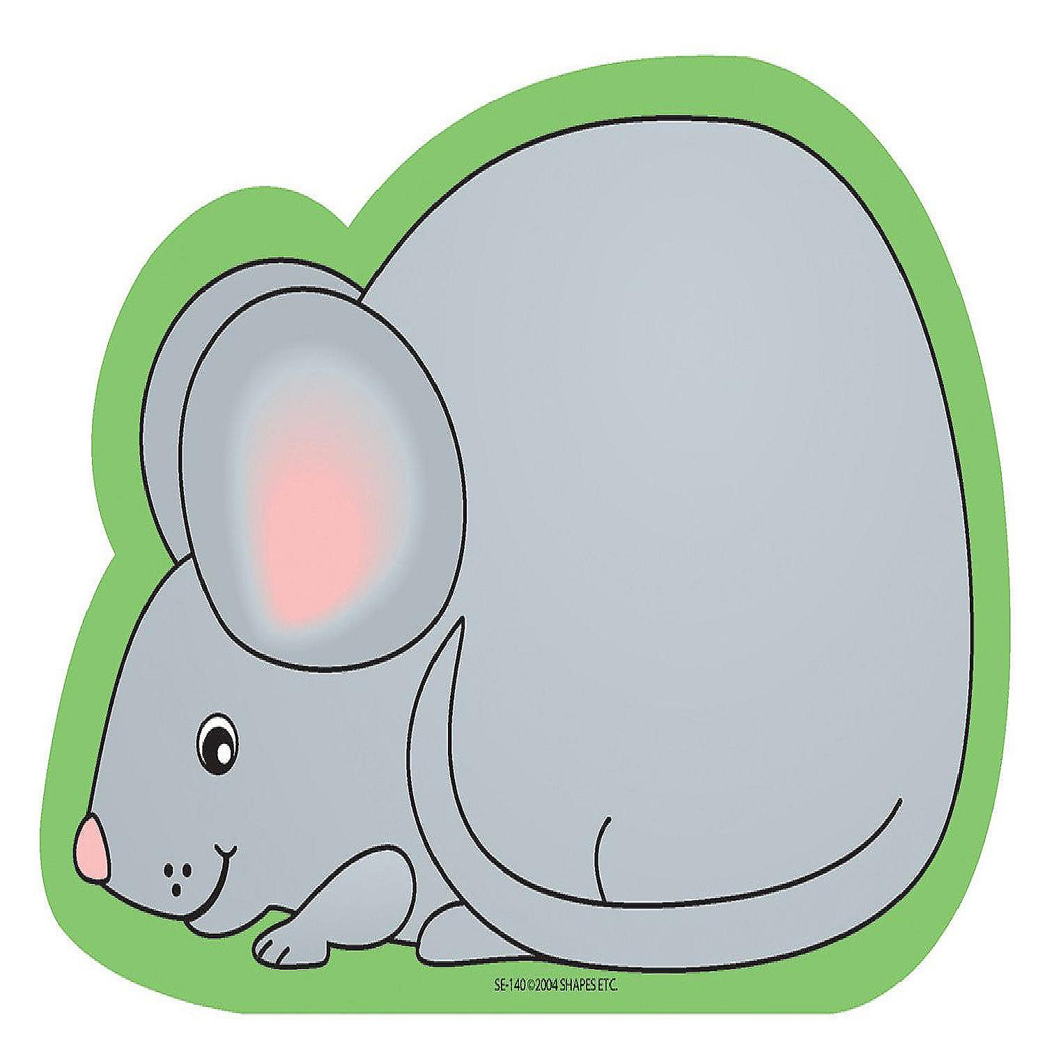 Creative Shapes Etc. - Large Notepad - Mouse | Oriental Trading