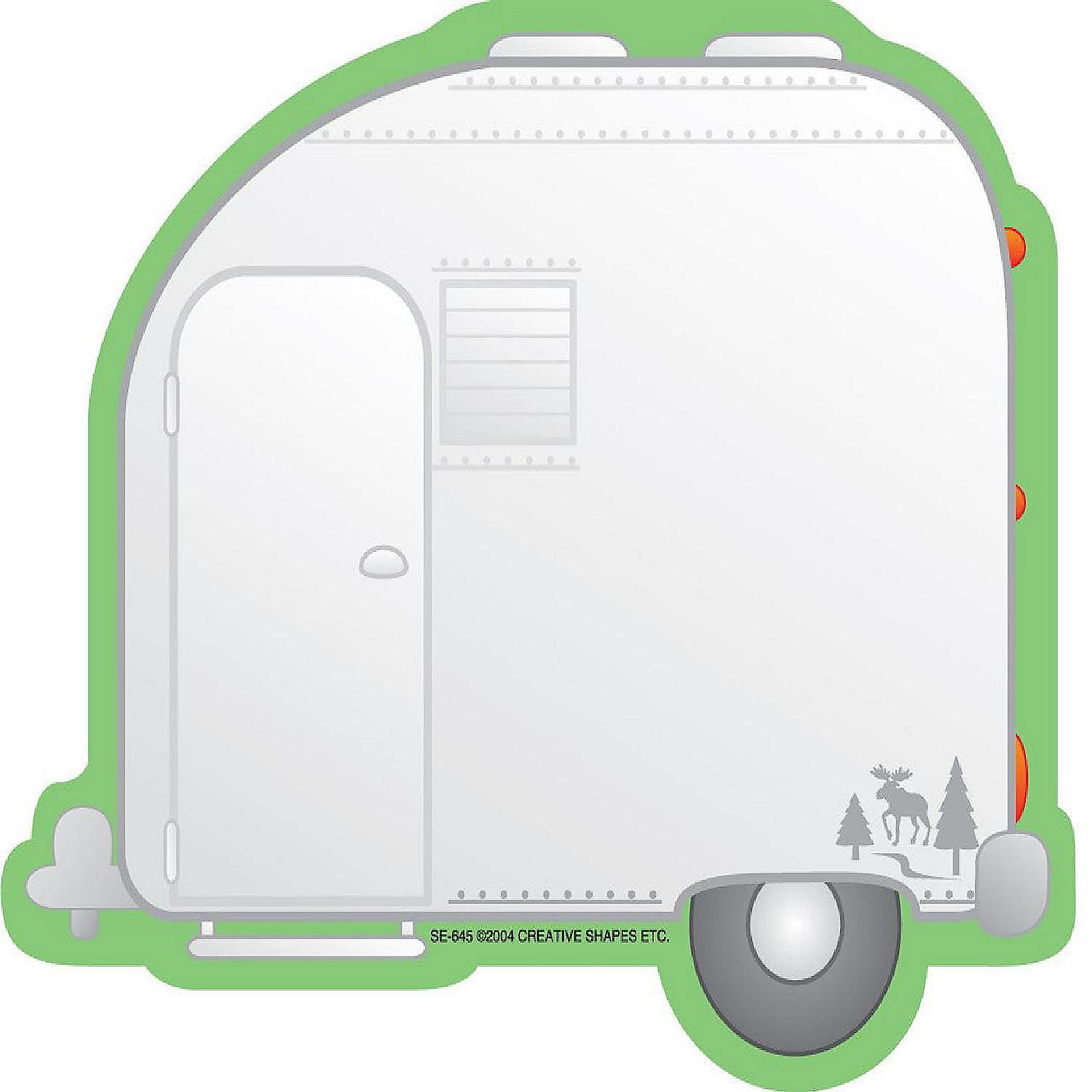 Creative Shapes Etc. - Mini Notepad - Camper | Oriental Trading