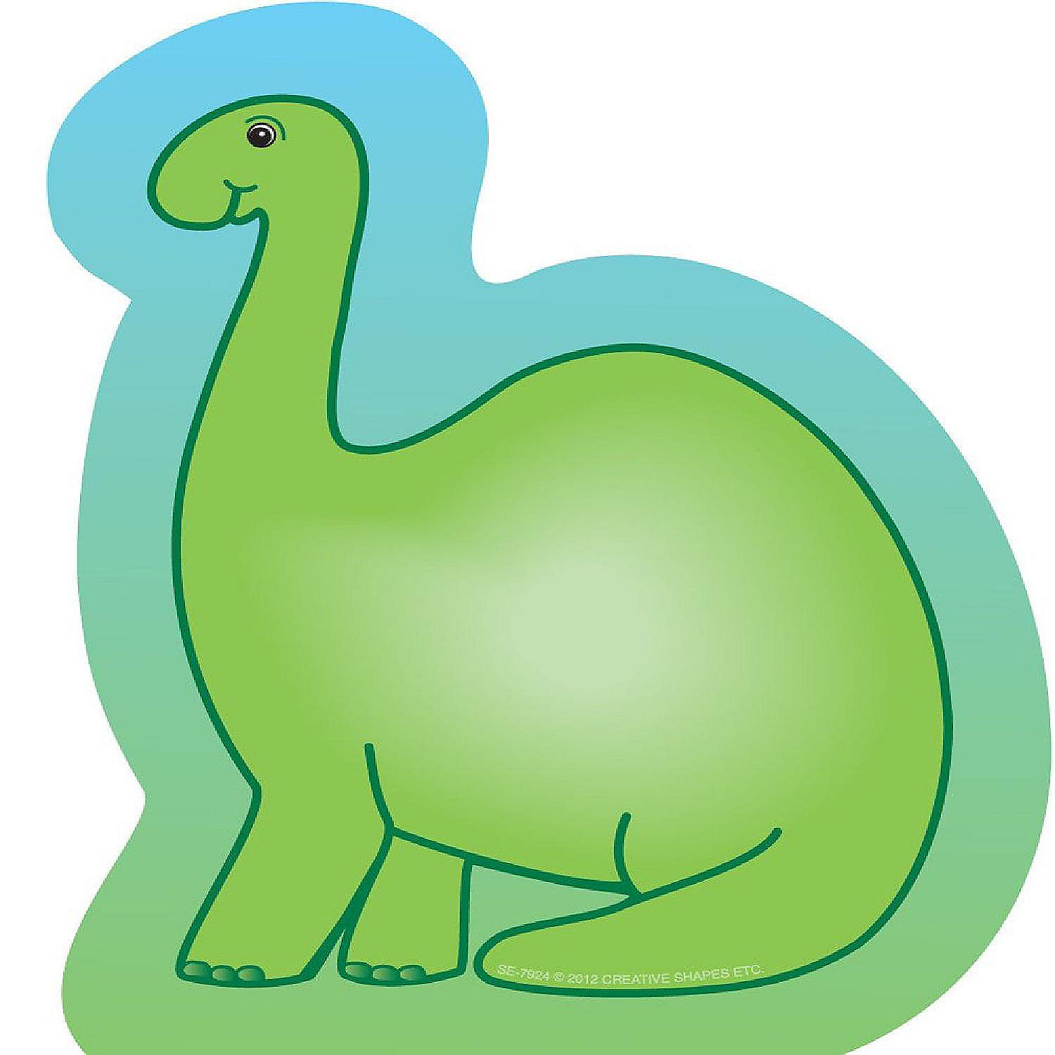 Creative Shapes Etc. - Mini Notepad - Dinosaur | Oriental Trading