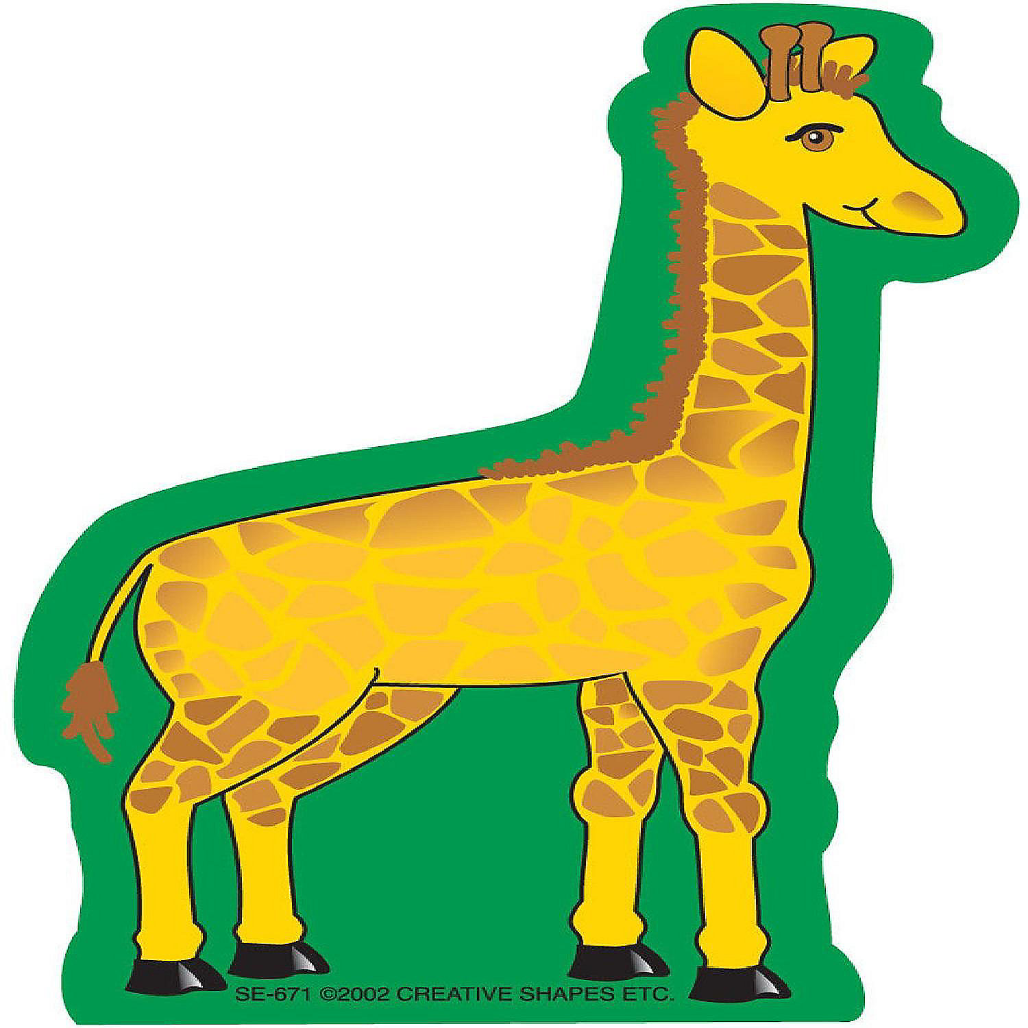 Creative Shapes Etc. - Mini Notepad - Giraffe | Oriental Trading