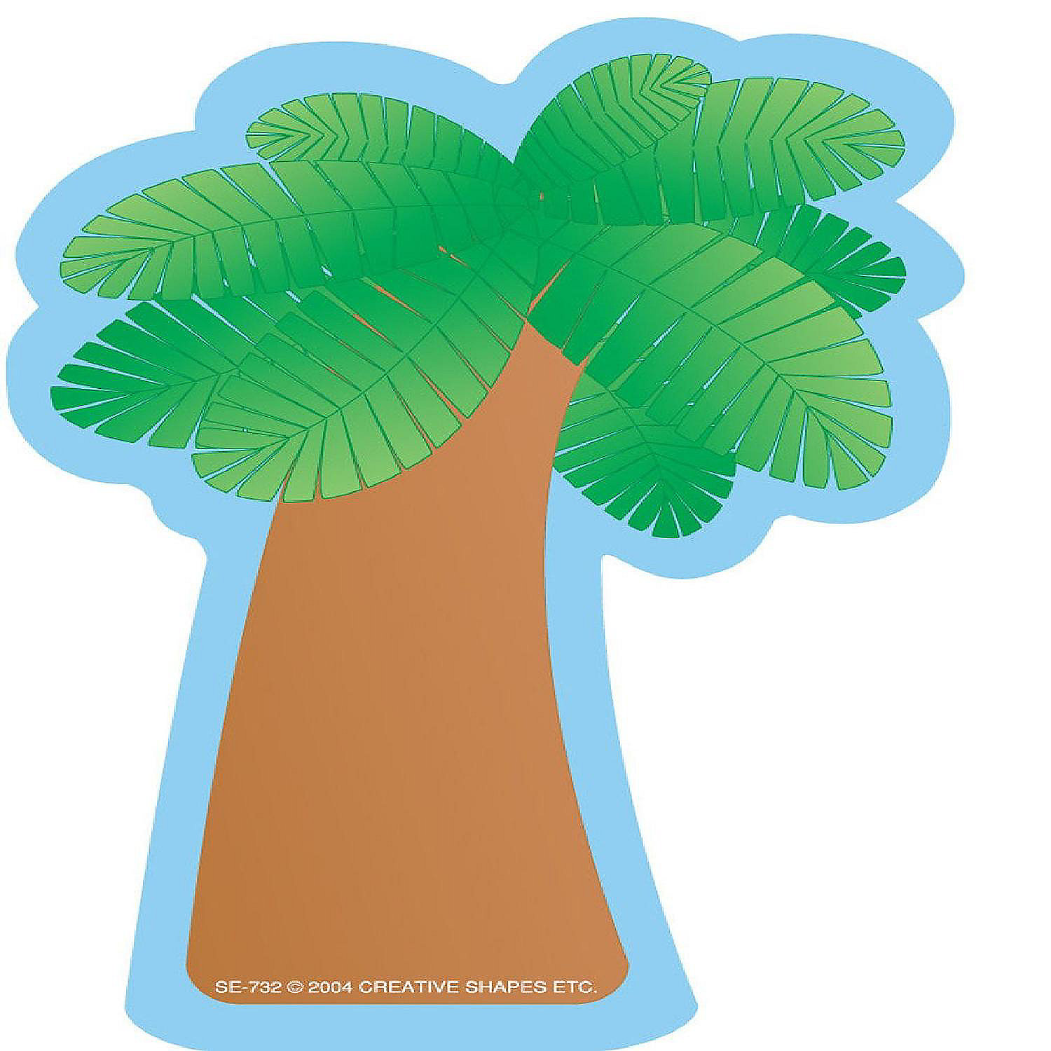 Creative Shapes Etc. - Mini Notepad - Palm Tree | Oriental Trading
