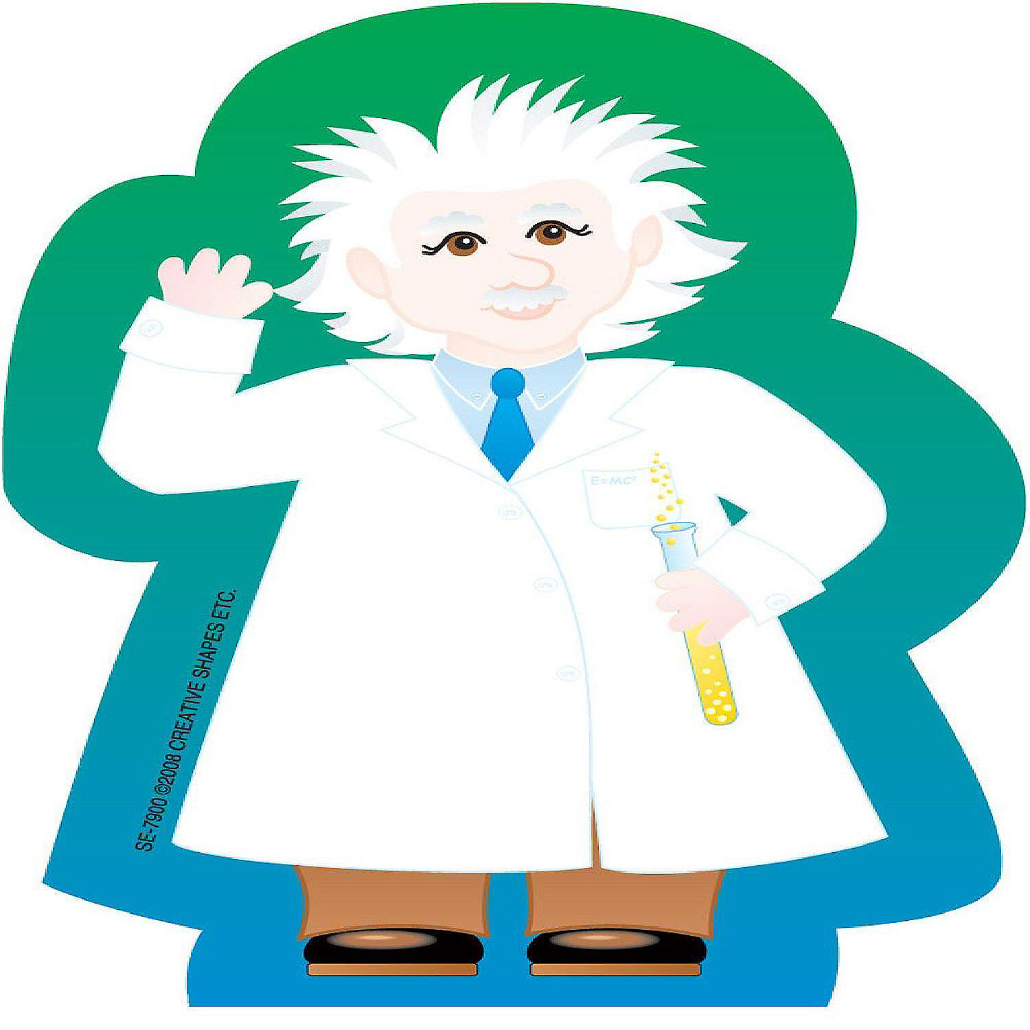 Creative Shapes Etc. - Mini Notepad - Scientist | Oriental Trading