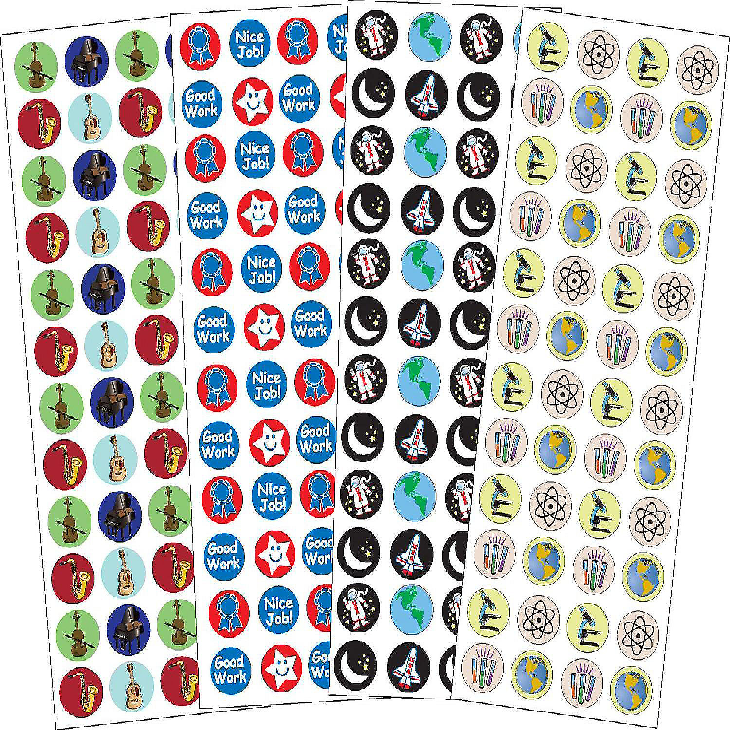 Creative Shapes Etc. - Sticker Set - Classroom | Oriental Trading