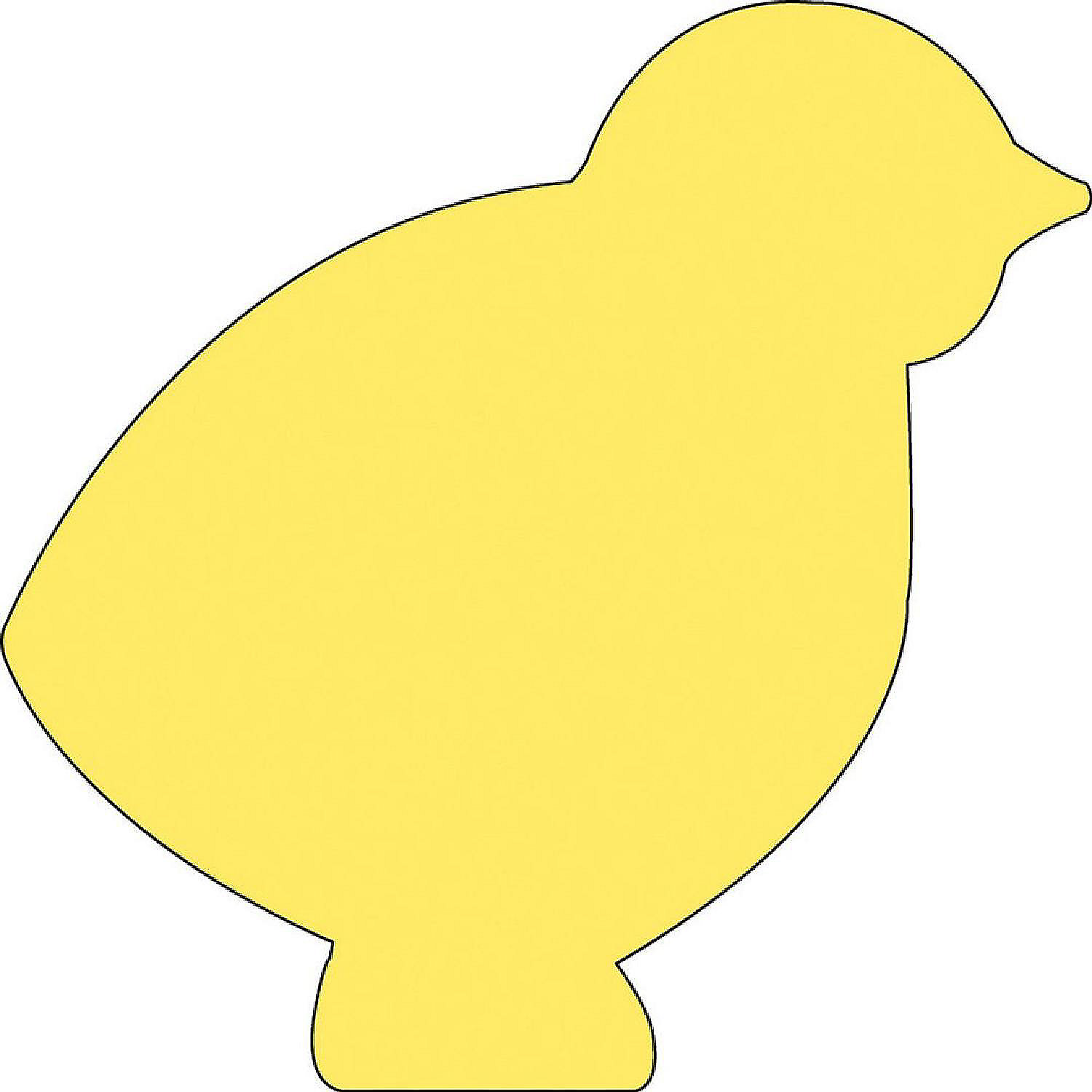 Creative Shapes Etc. - Sticky Shape Notepad - Chick