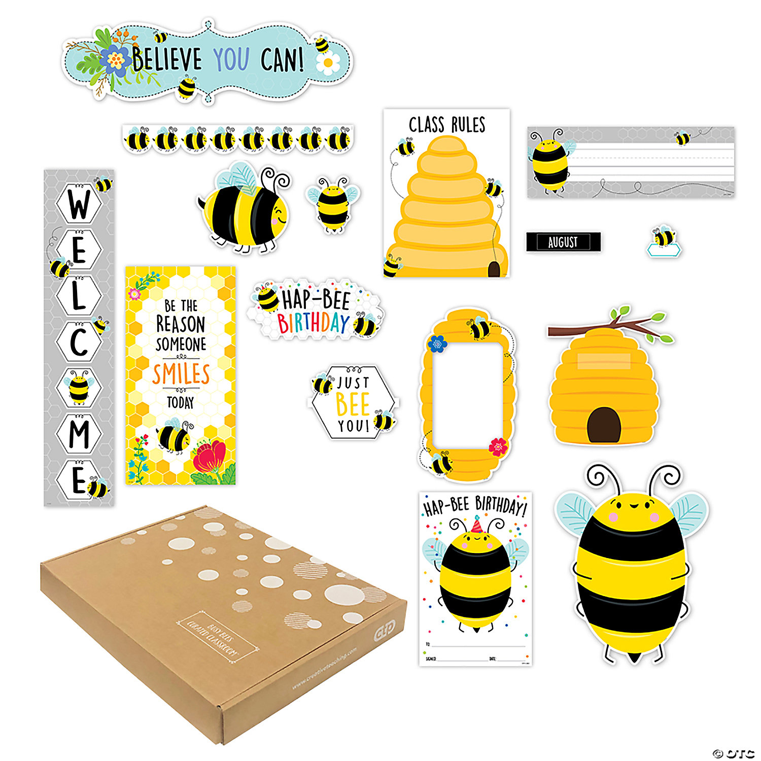 Creative Teaching Press Busy Bees Curated Classroom | Oriental Trading