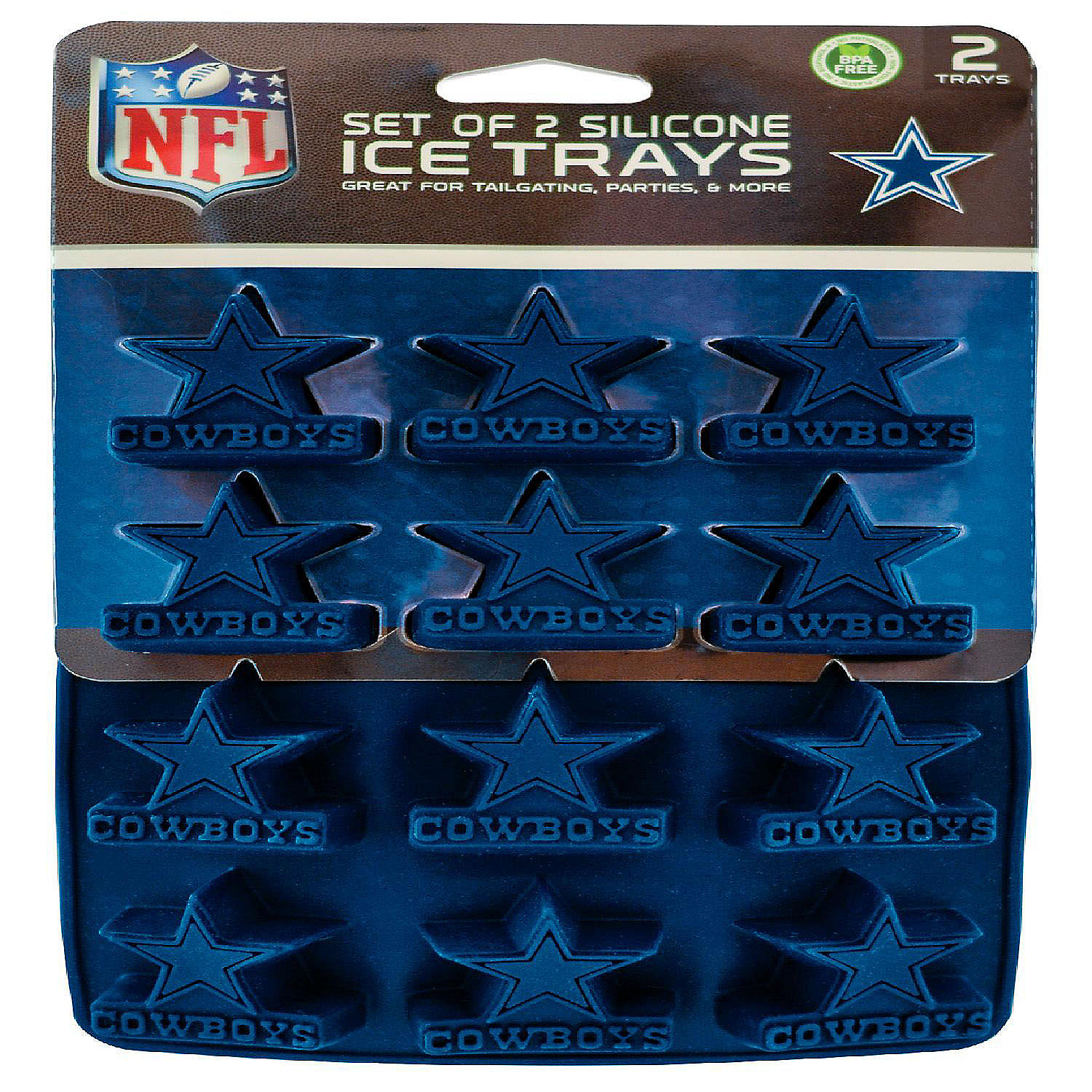 Dallas Cowboys Ice Cube Tray | Oriental Trading