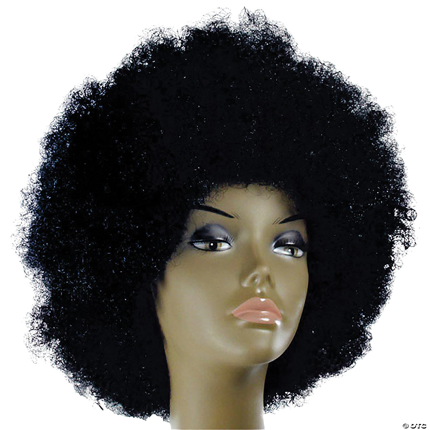Deluxe Afro Wig, Black | Oriental Trading