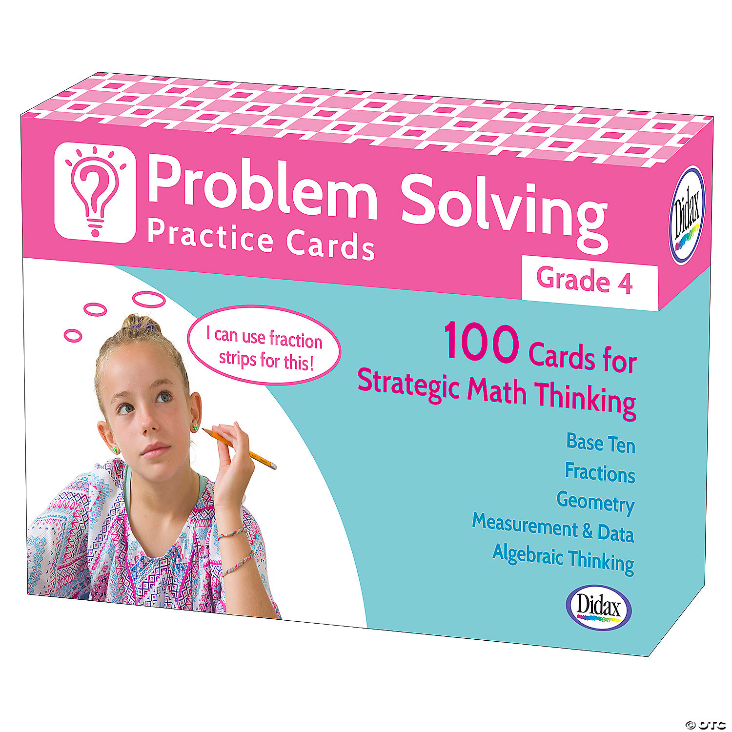 Didax Problem Solving Practice Cards, Grade 4 | Oriental Trading