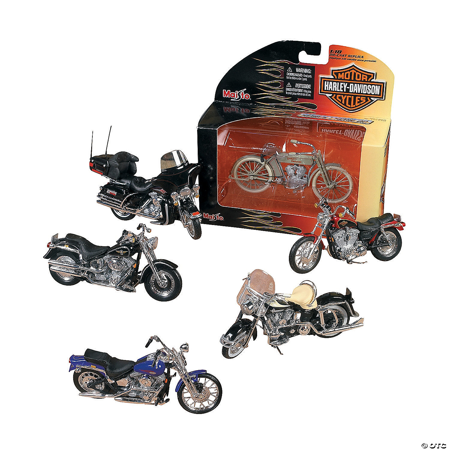 Die Cast Harley-Davidson® 1:18 Scale Motorcycle