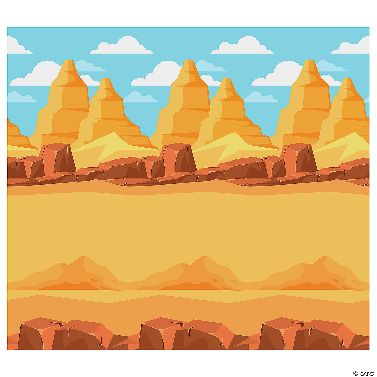 Dig Design-A-Room Background - 2 Pc. | Oriental Trading