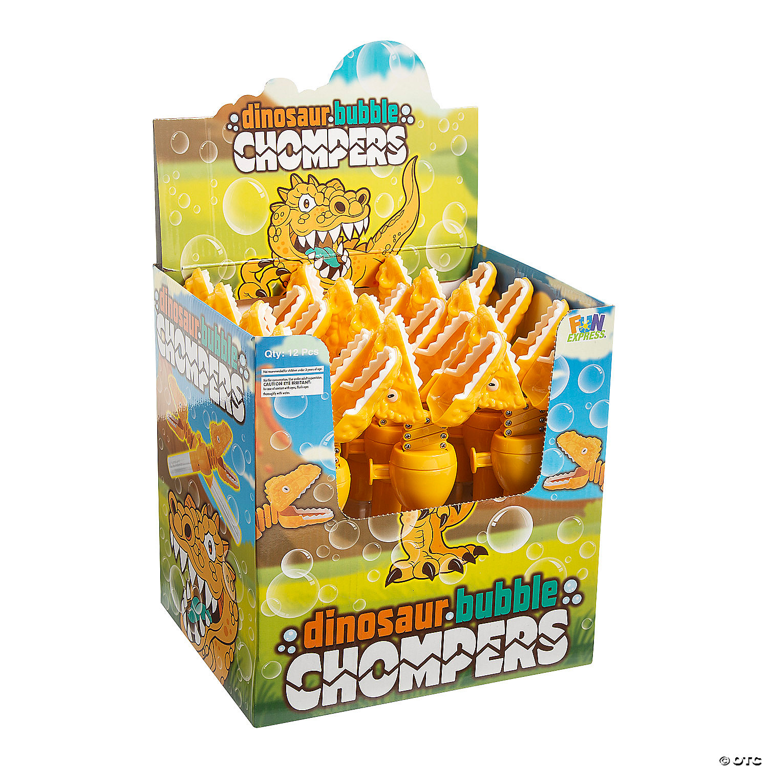Dinosaur Bubble Chompers PDQ