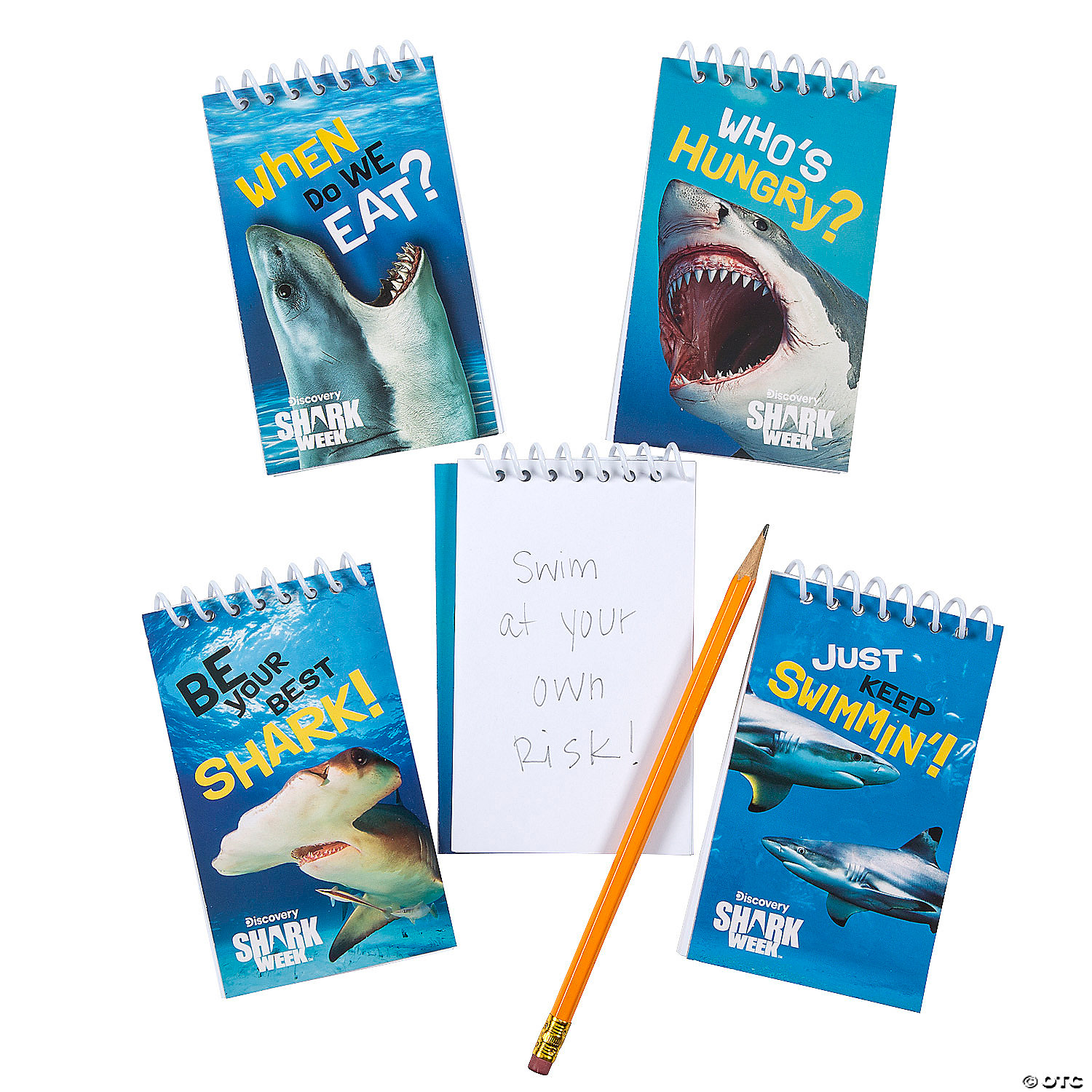 Discovery Shark Week™ Spiral Notepads - Discontinued