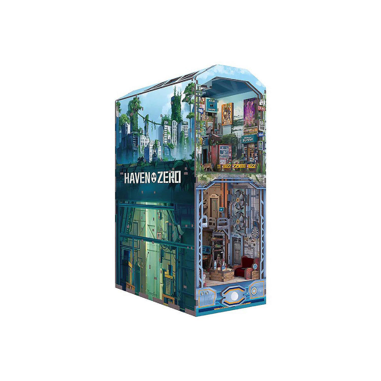DIY 3D Book Nook Kit: Haven Zero 448pcs | Oriental Trading