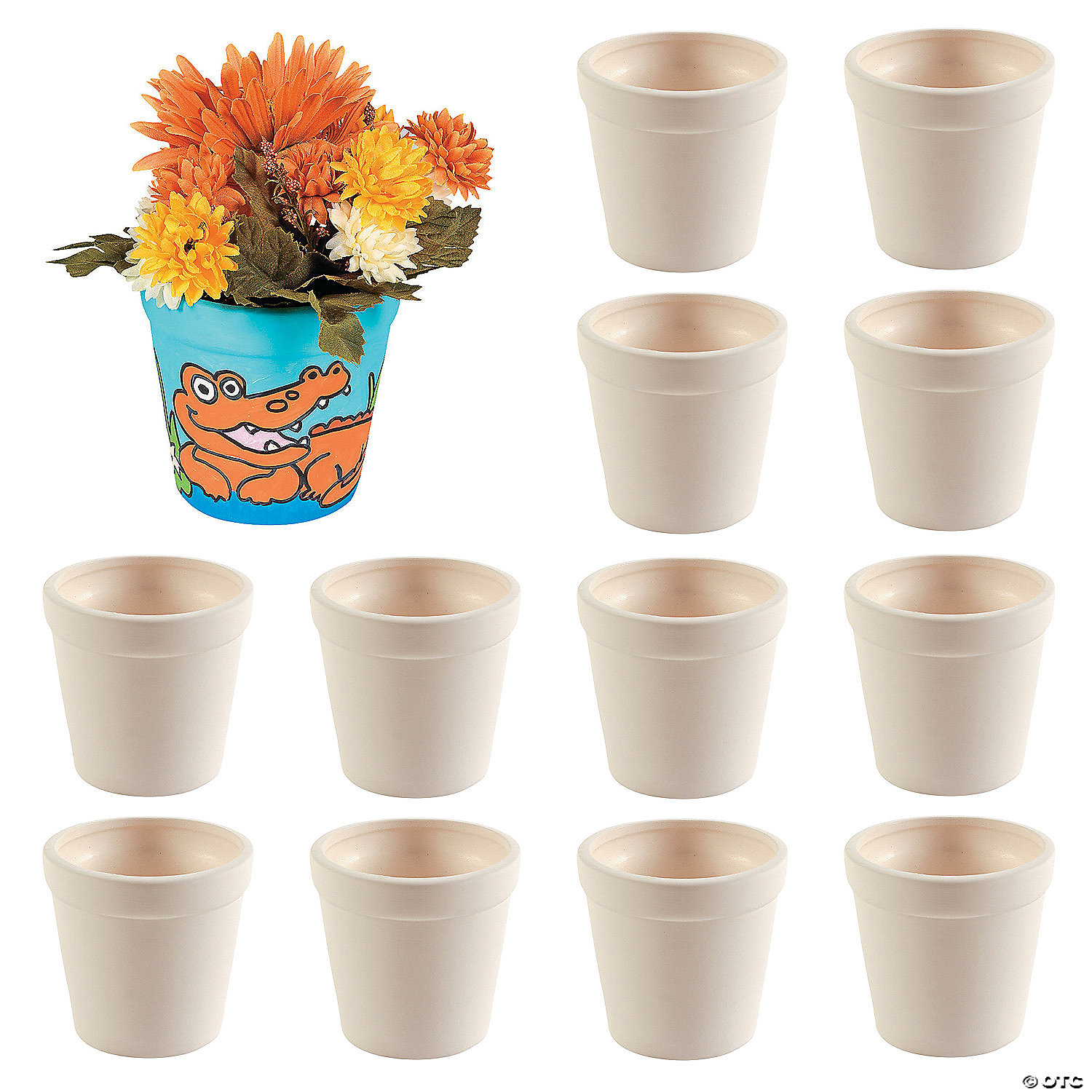 DIY Ceramic Flower Pots