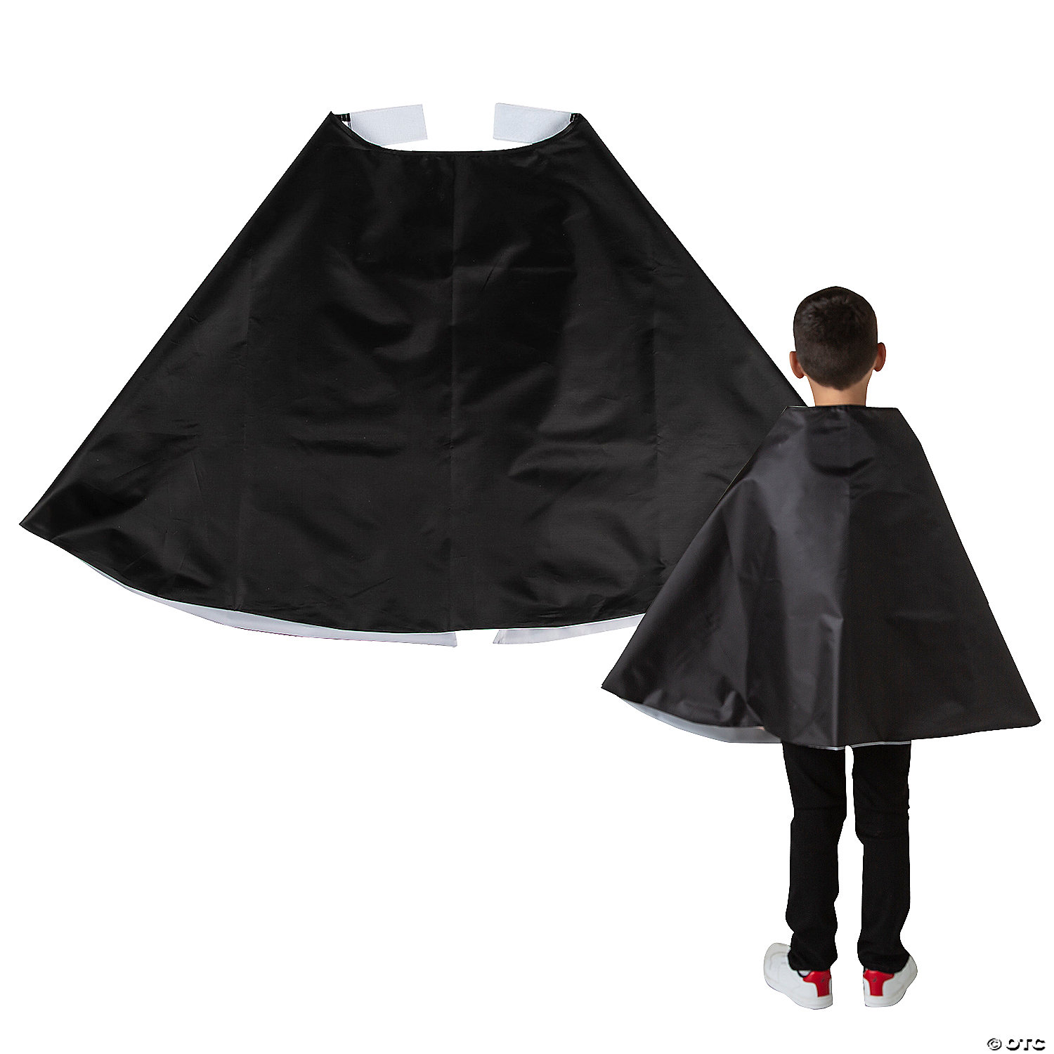DIY Kid’s Black Short Capes - 6 Pc. | Oriental Trading