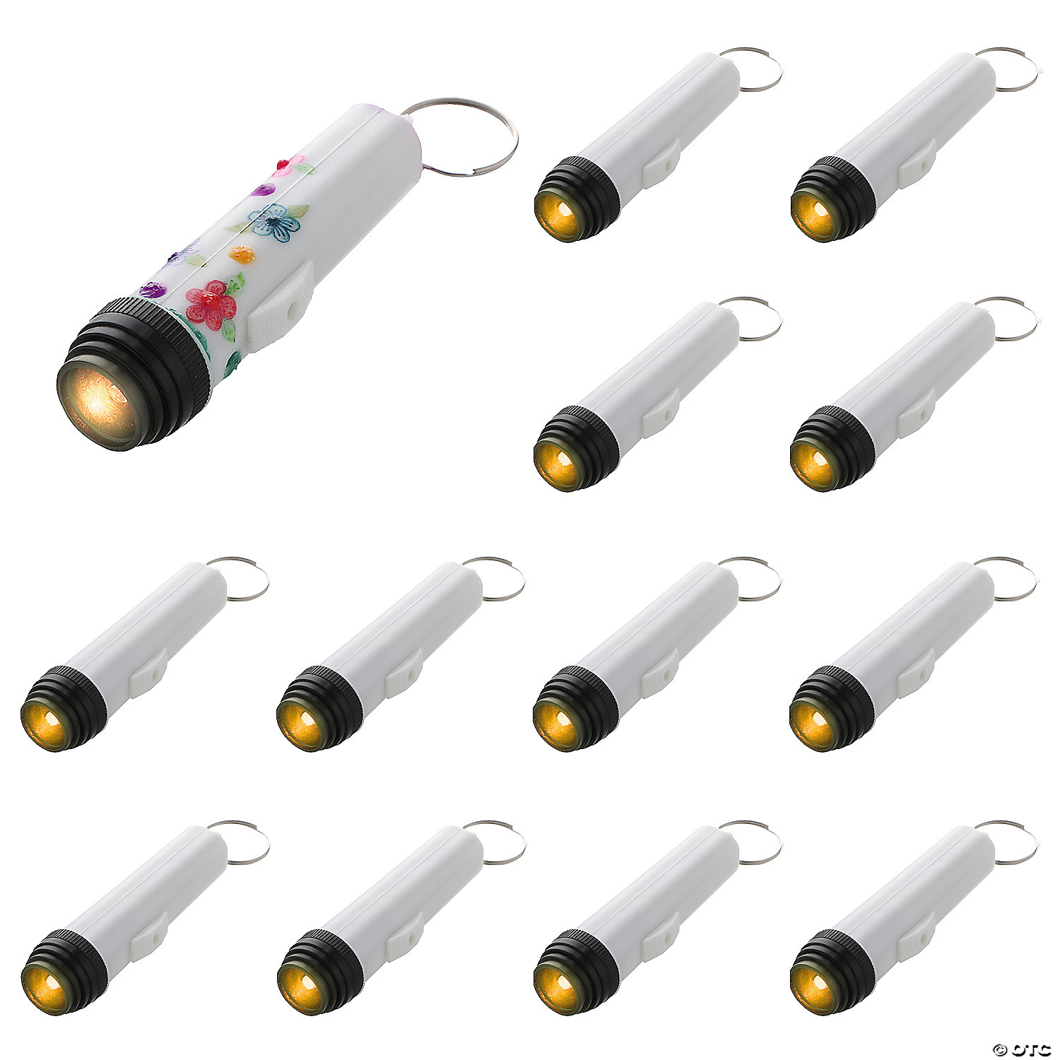 DIY Mini Flashlight Keychains | Fun Express