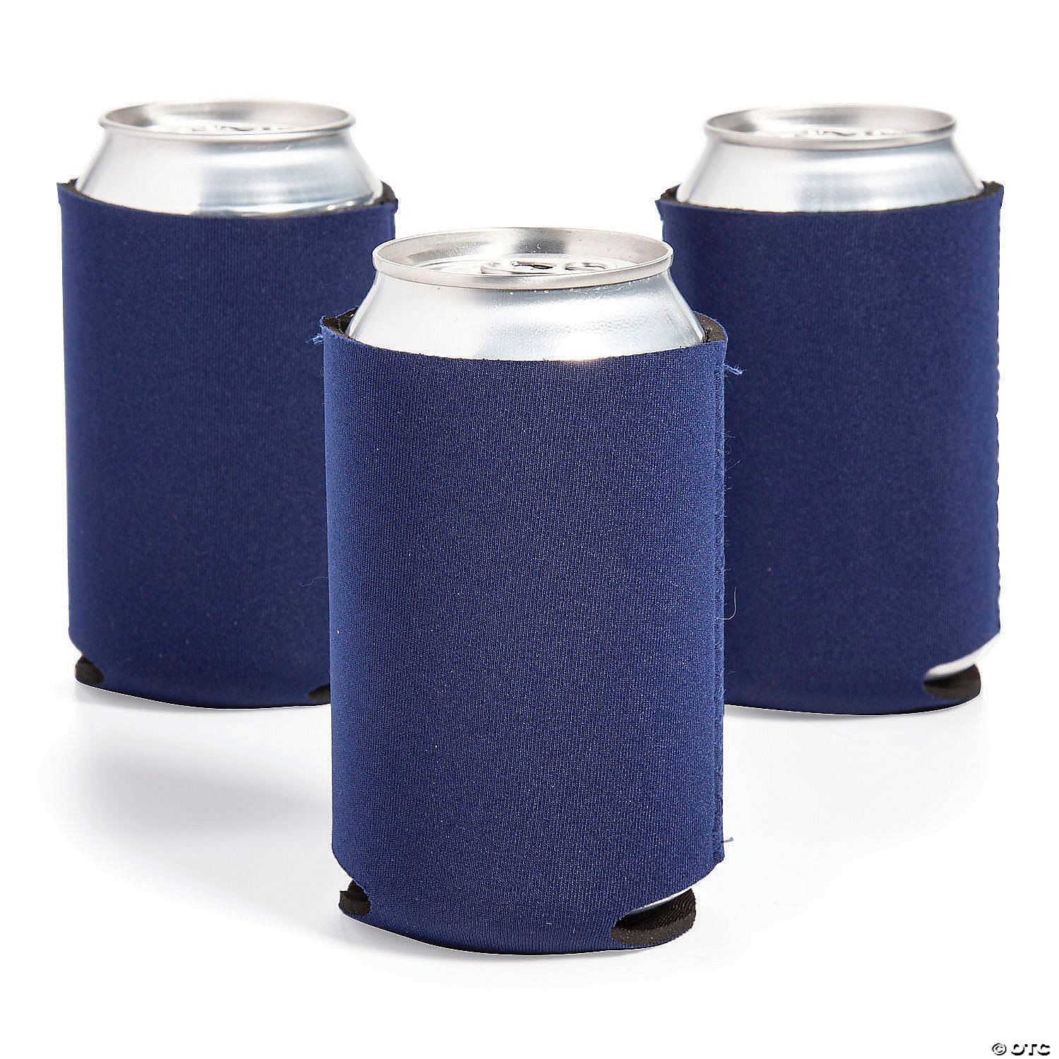 DIY Navy Blue Can Coolers - 12 Pc. | Oriental Trading
