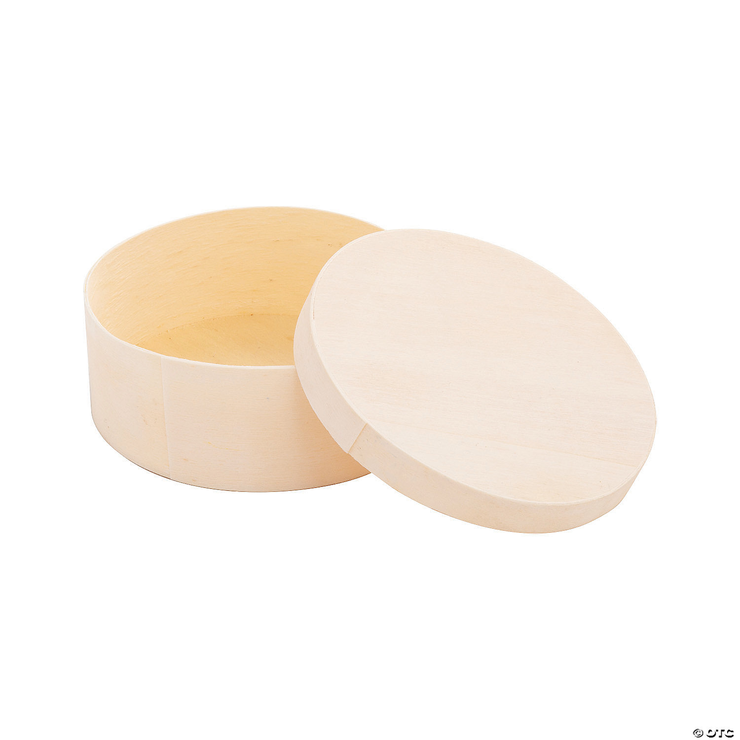 DIY Unfinished Wood Round Boxes