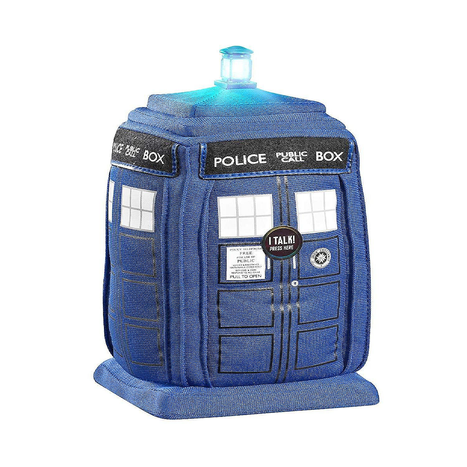 Doctor Who Medium Talking Plush: Tardis | Oriental Trading