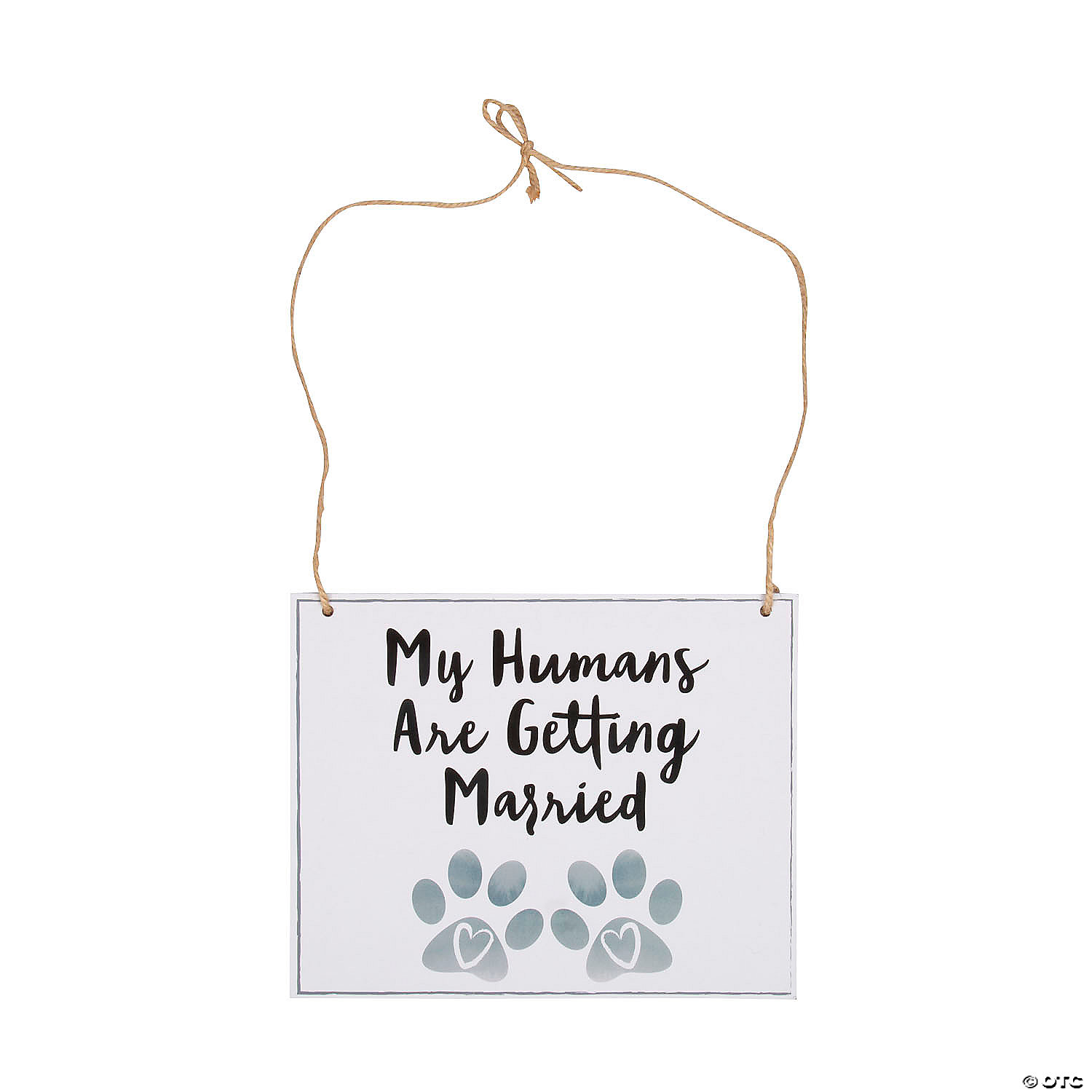 Dog Wedding Sign | Oriental Trading