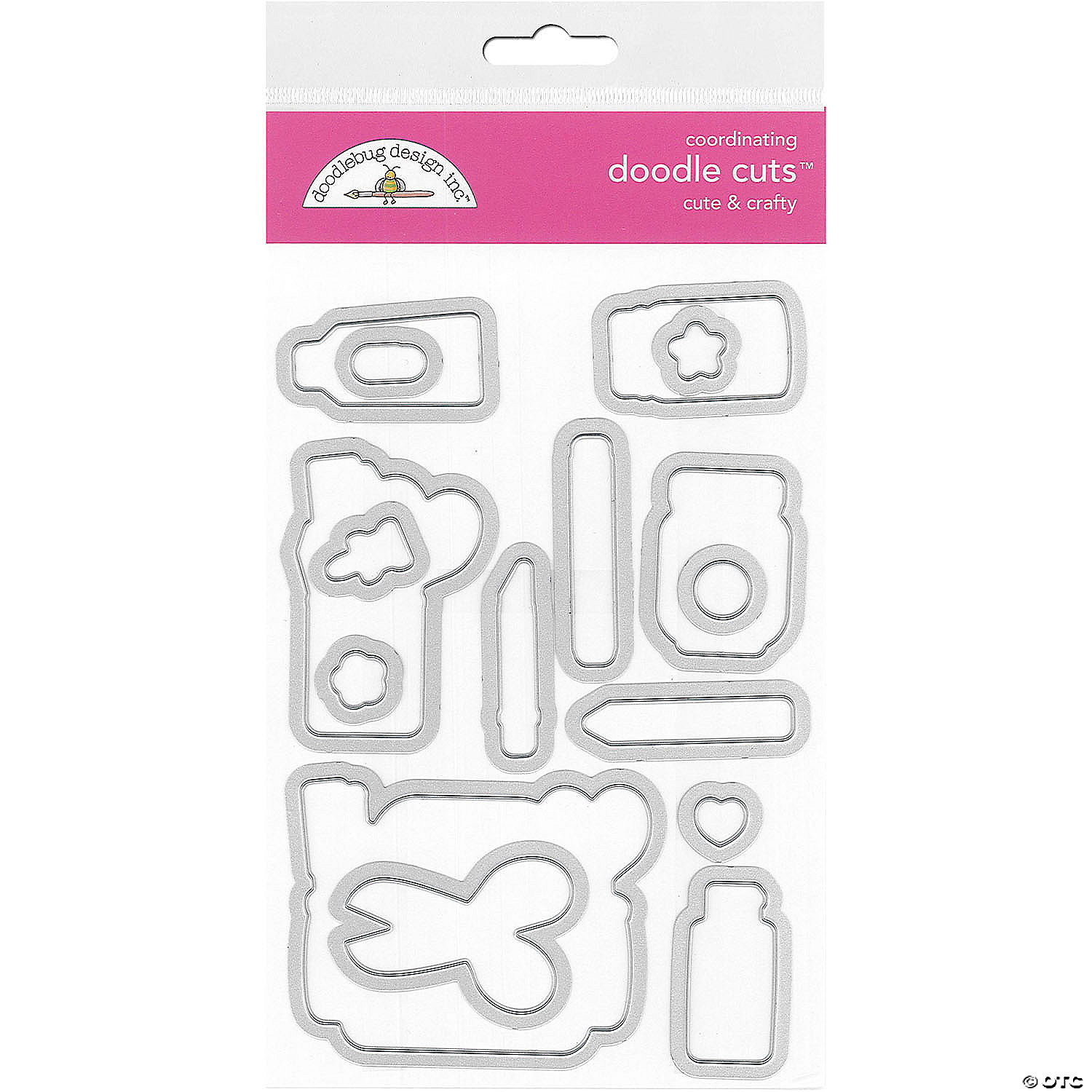 Doodlebug Cute/Crafty Doodle Cuts | Oriental Trading