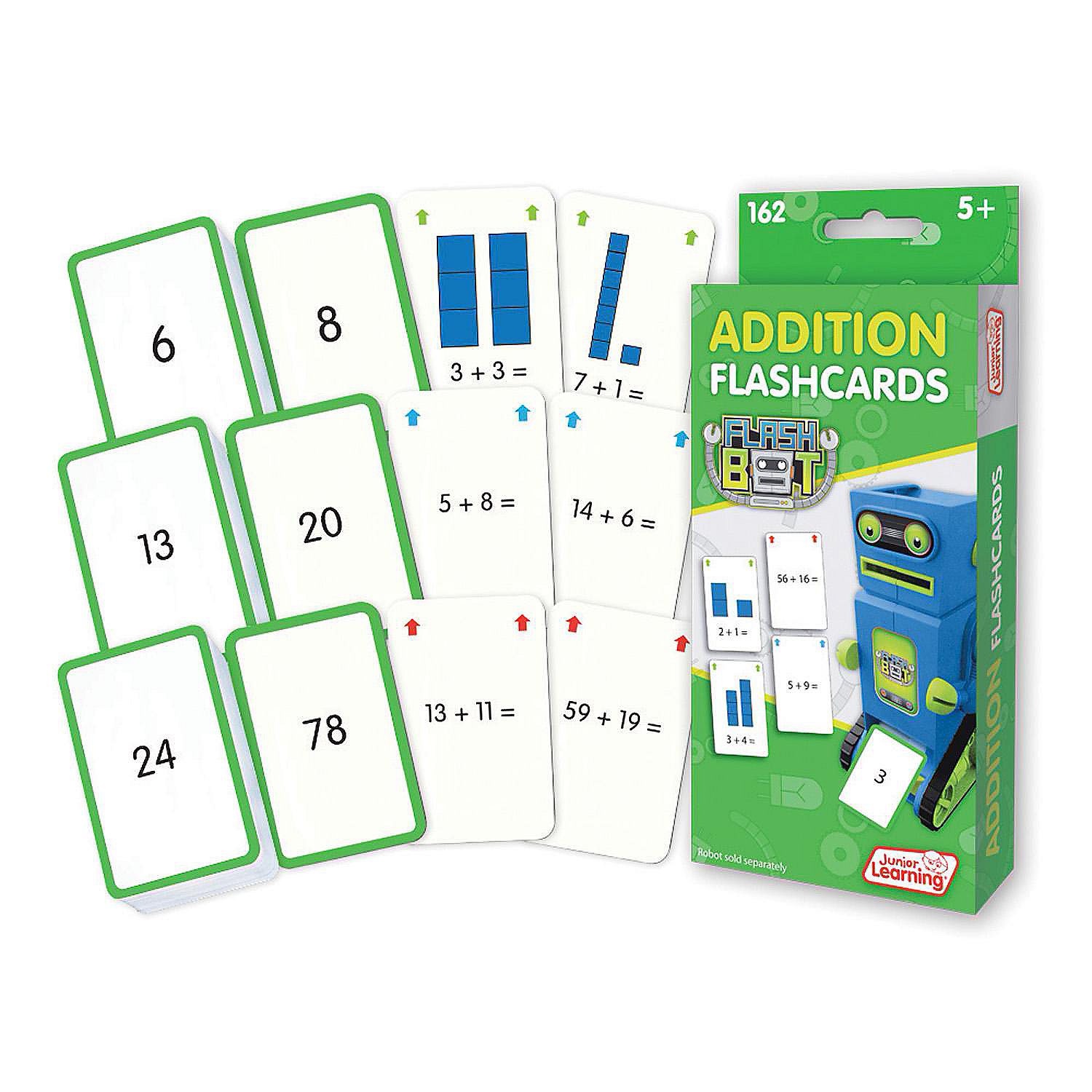 DUP Junior Learning JL204 Addition Flashcards Medium | Oriental Trading
