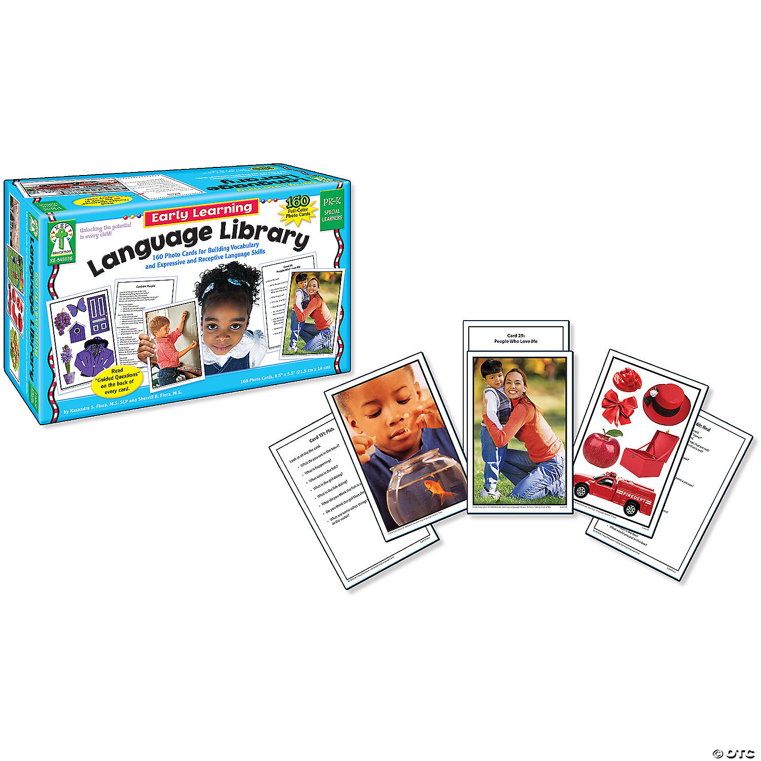 Early Learning Language Library Cards | Oriental Trading