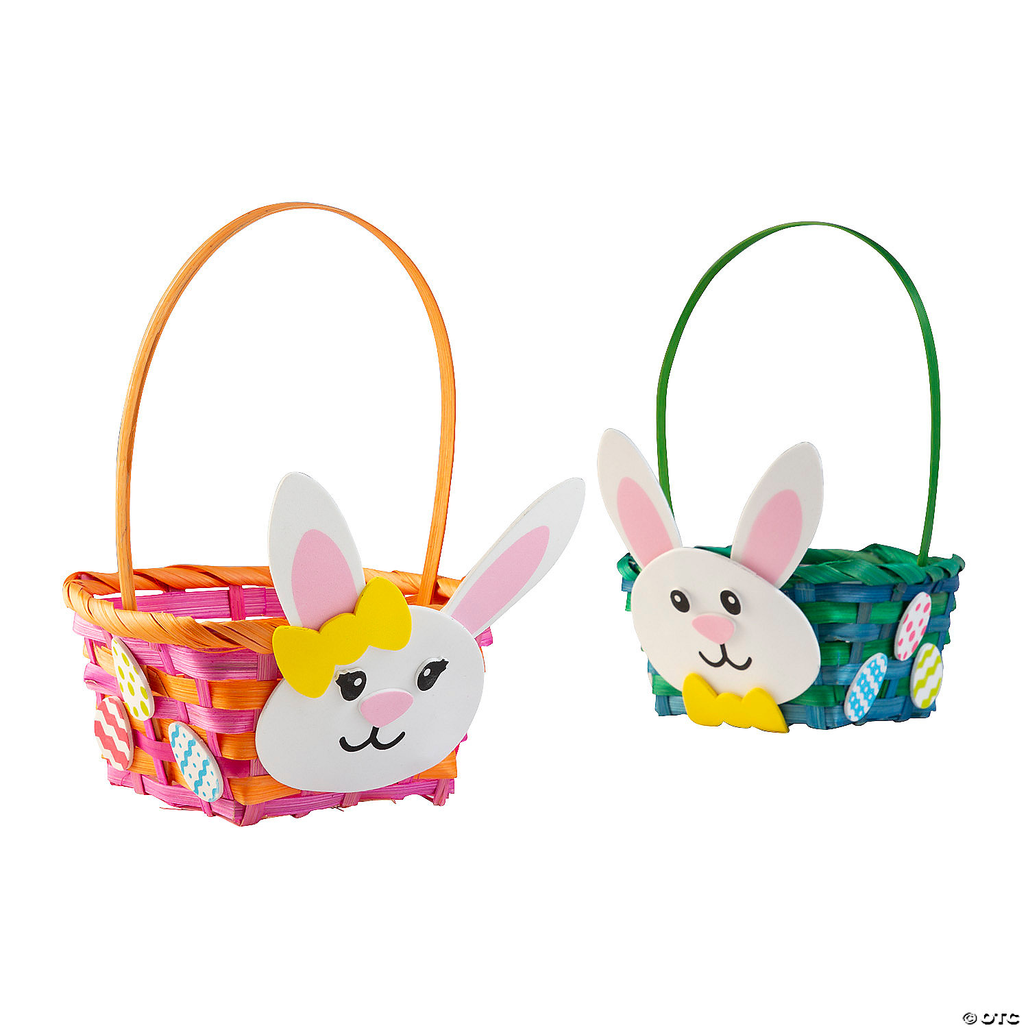 Easter Bunny Basket Decorating Craft Kit - Makes 12 - Discontinued