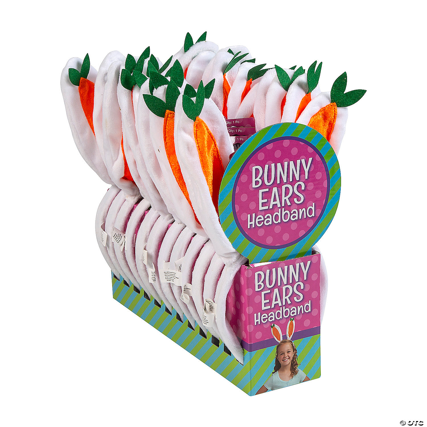 Easter Bunny Carrot Ears Headbands