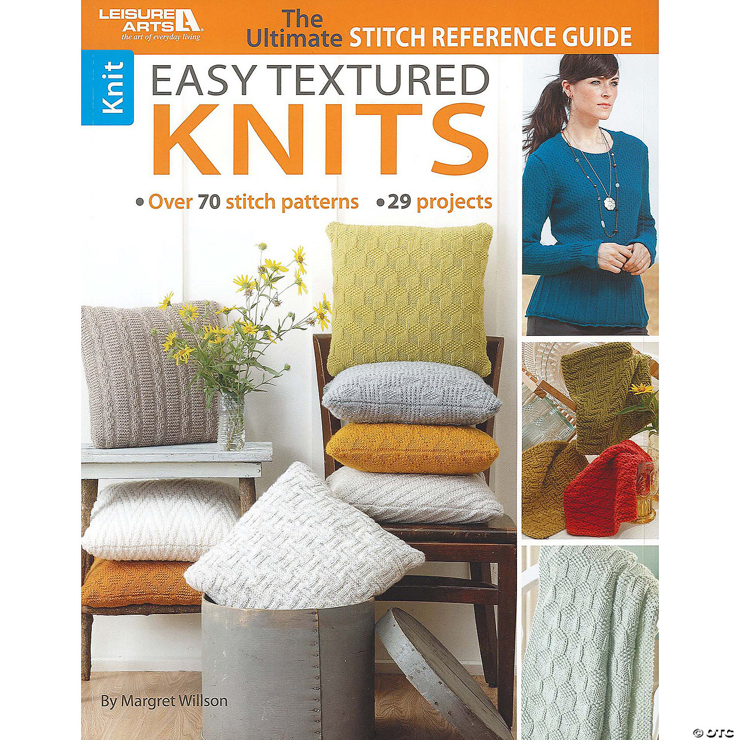Easy Textured Knits Ultimate Stitch Ref Guide Book | Oriental Trading