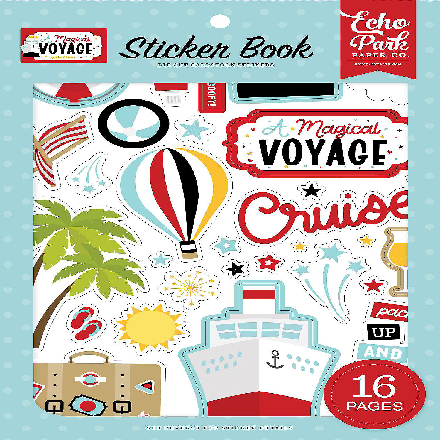 Echo Park Sticker Book-A Magical Voyage