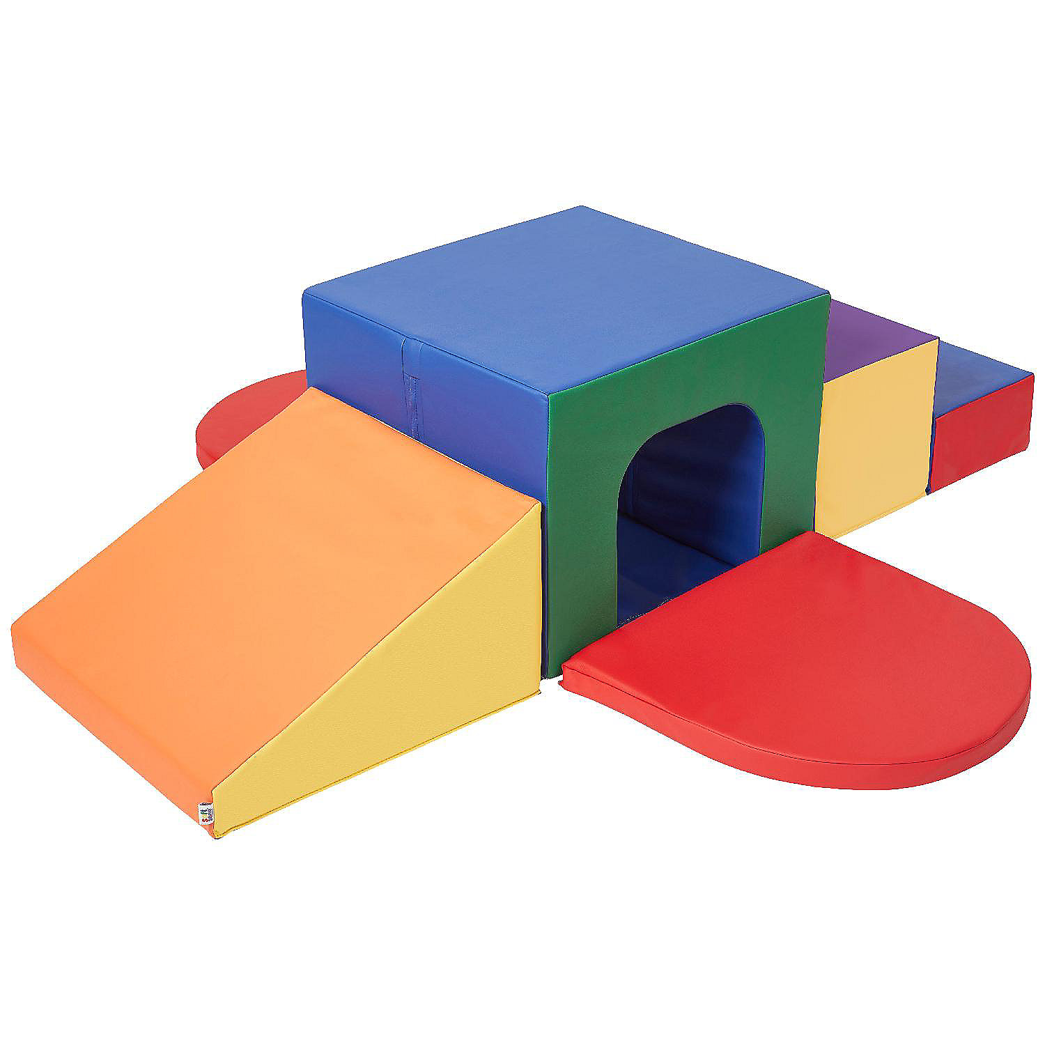 ECR4Kids SoftZone Single Tunnel Maze, Assorted, 6-Piece | Oriental Trading