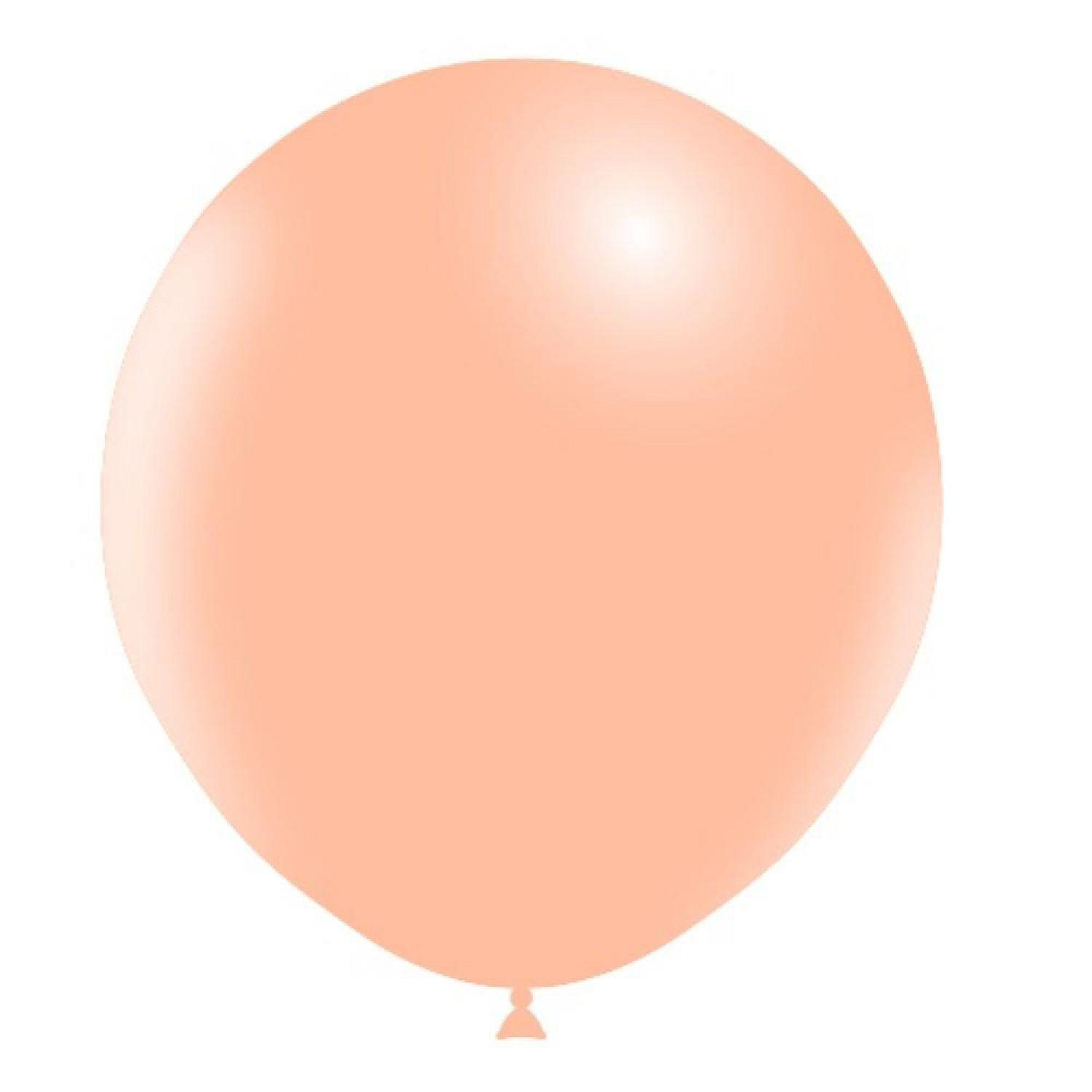 Edge Collections - 18" - Peach Balloons | Oriental Trading