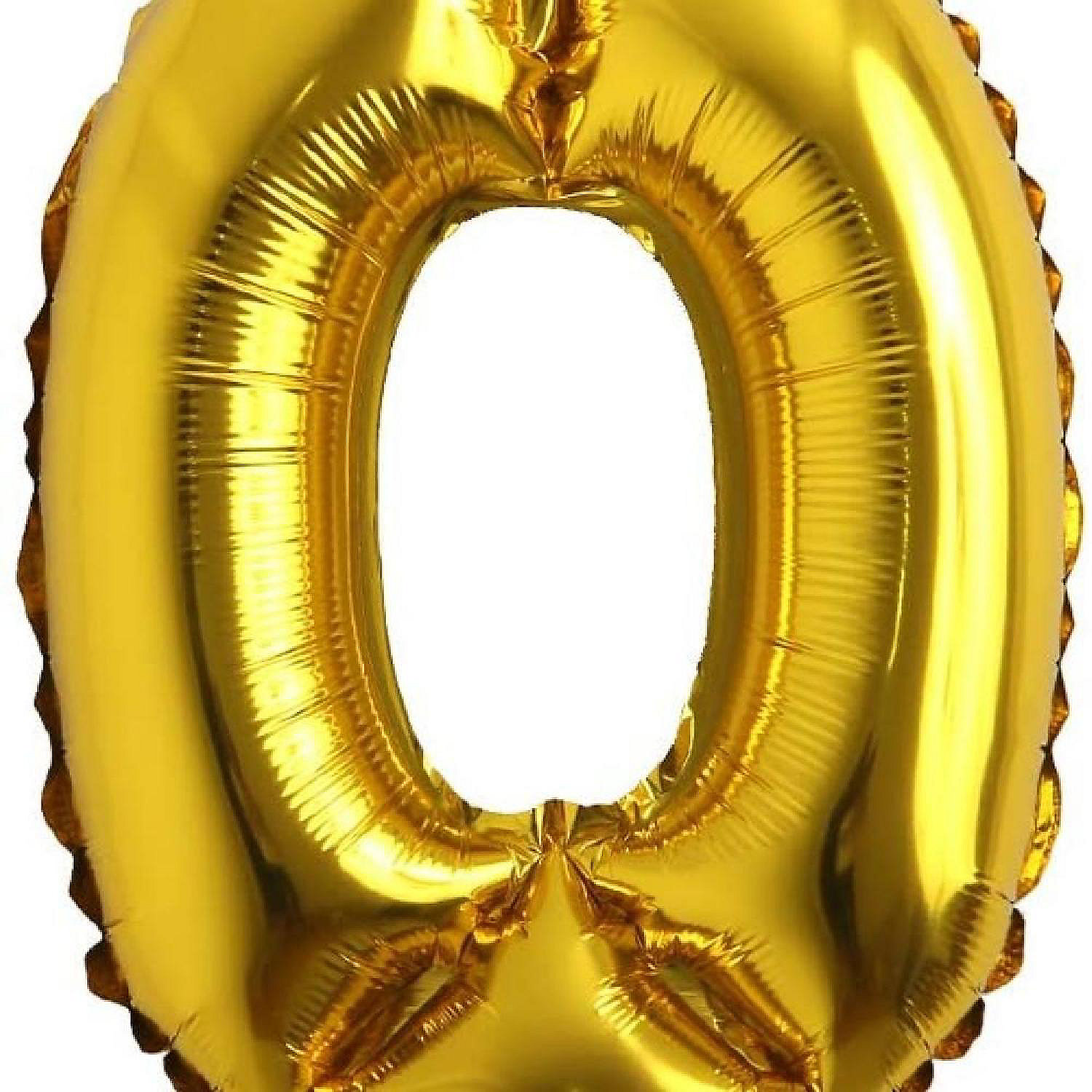 Edge Collections - 26" - Gold - Foil Numbers 0 | Oriental Trading